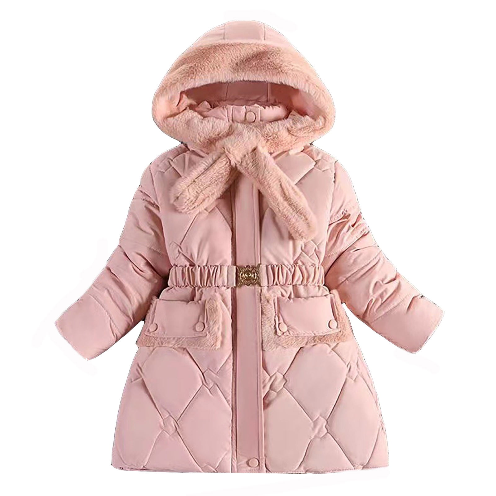 oqasdz Kids Toddler Baby Boys Girls Solid Color Thicken Fall Winter ...