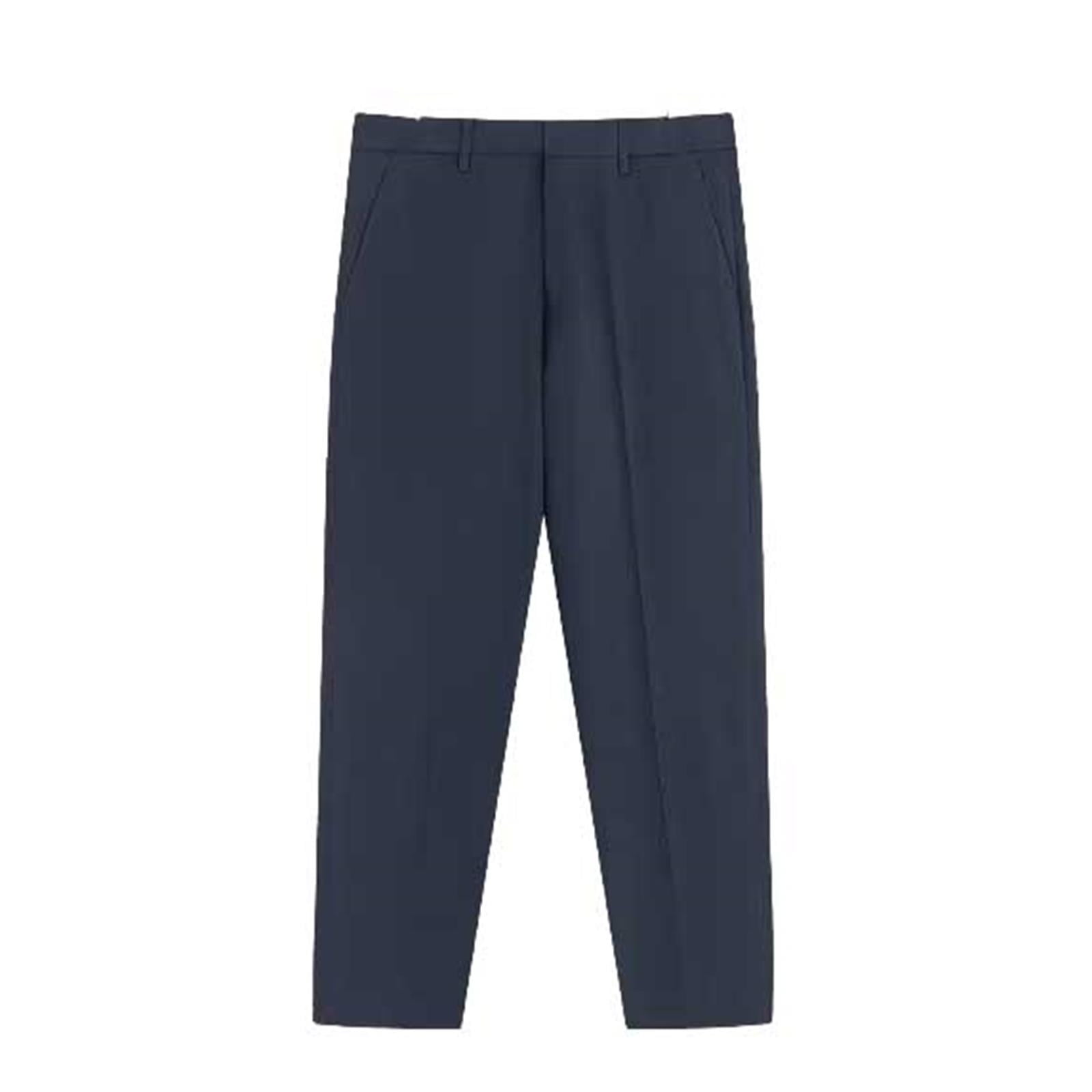 oqasdz Mens Pants Solid Color Elastic Waist Straight Leg Summer ...