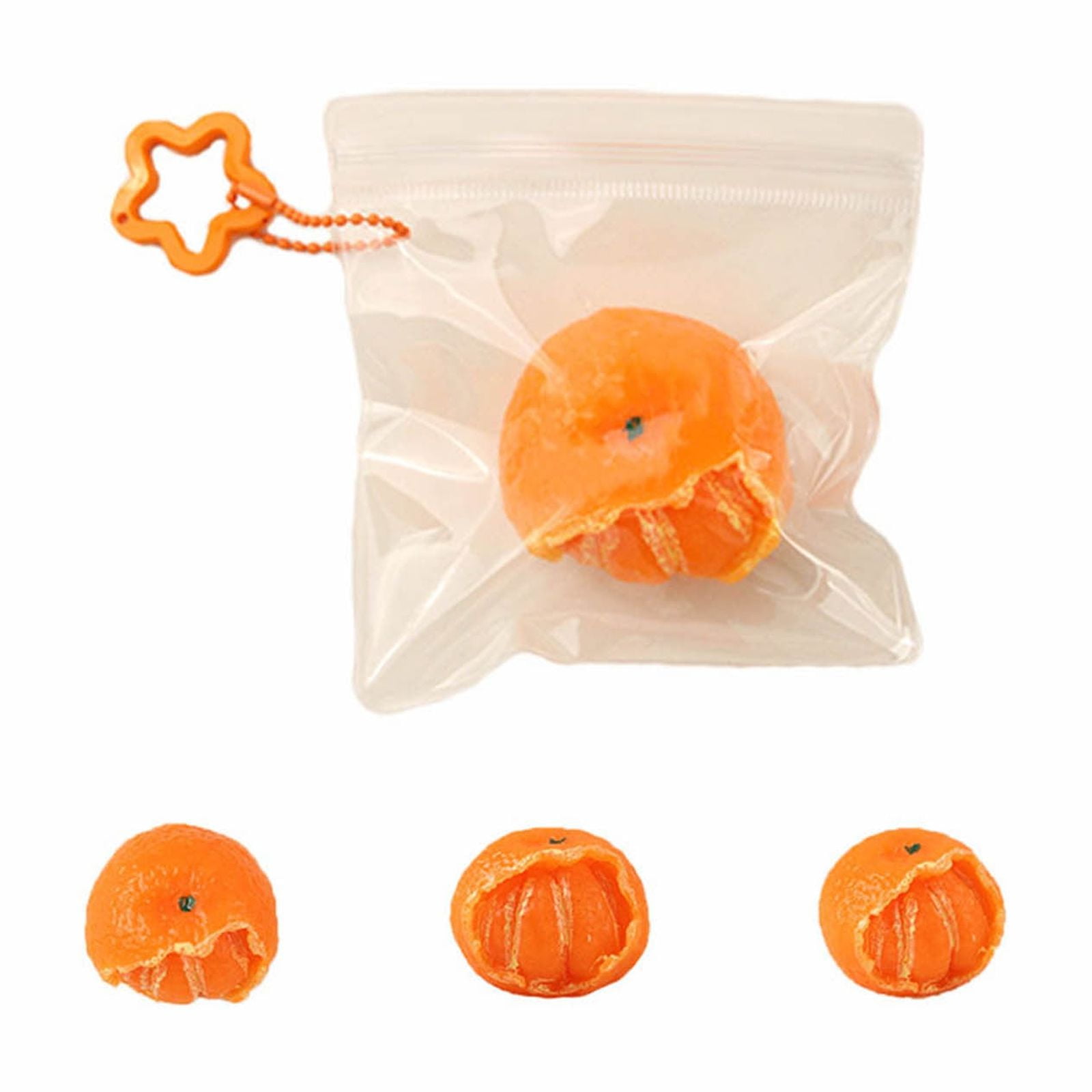 orange Orange Peel Super Soft Rotten Mud Version Decompression Toy ...