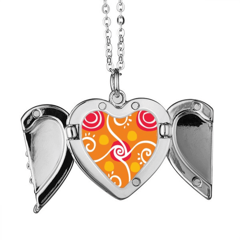 orange s mexico totems ancient civilization angel wings necklpendant ...