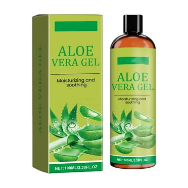 Organic Aloe Vera Gel for Face & Body,99% Pure Unscented Organic Aloe ...