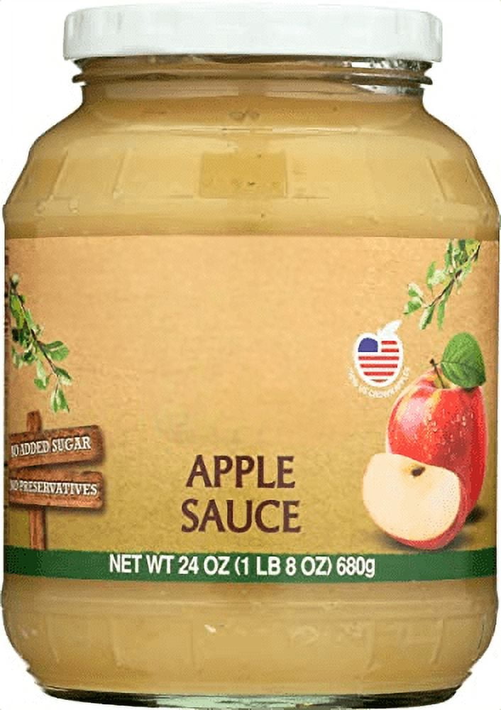 , Organic Applesauce Original, 12 Count of 680g - Walmart.com
