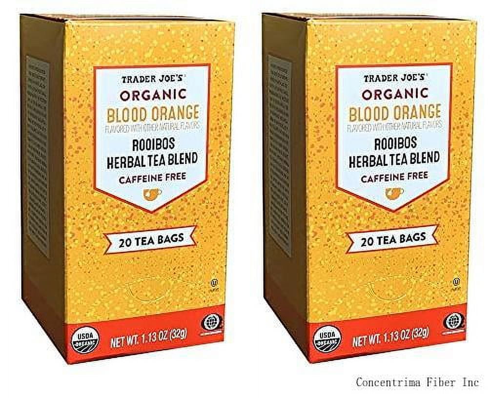 organic blood orange rooibos tea blend, flavored with other natural ...