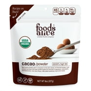 Natierra Organic Cacao Powder, 8 Oz - Walmart.com