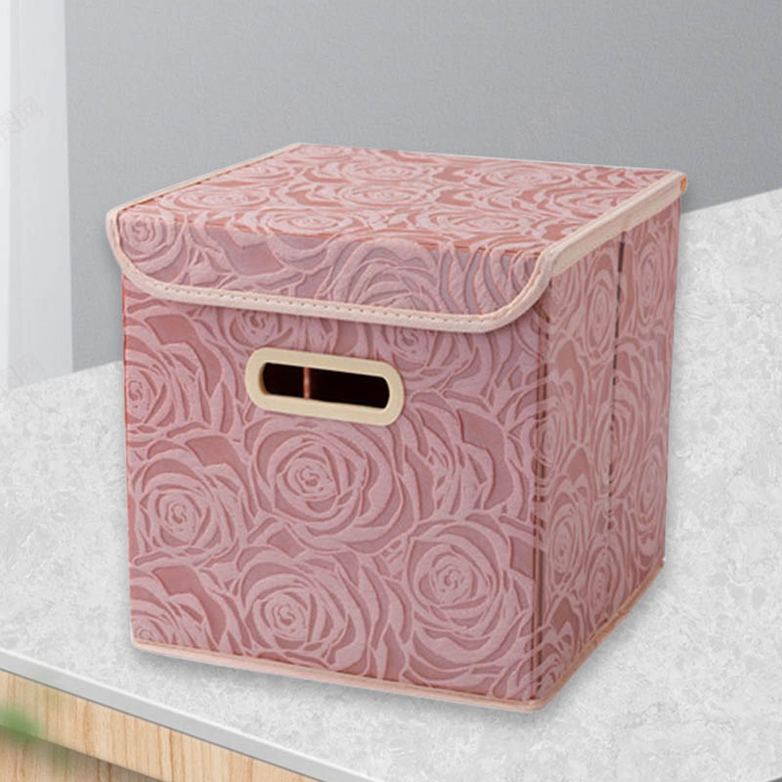organization and storage,Collapsible Storage Bins With Lids Fabric ...