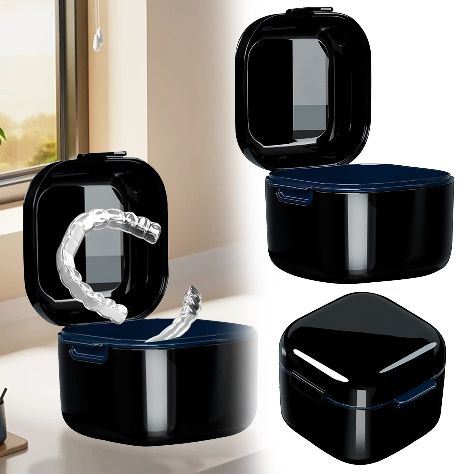 organization and storage,Immersion Box Denture Storage Box Braces ...