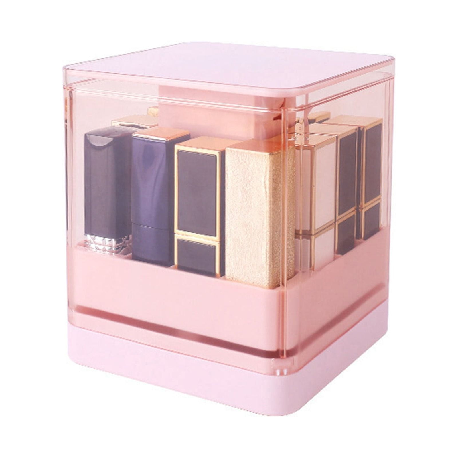 organization and storage,Press Lift Lipstick Storage Box Brush Storage ...