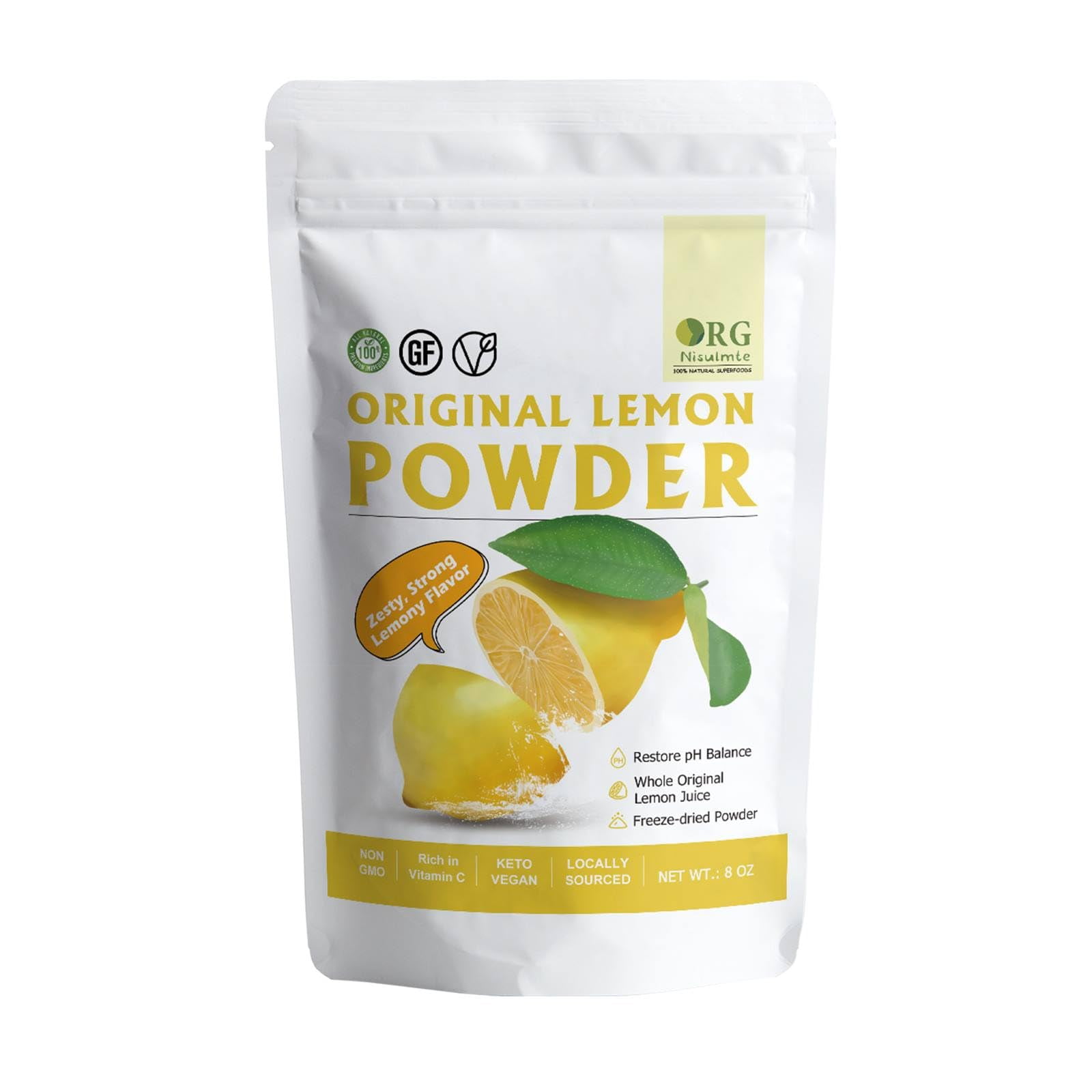 orgnisulmte Lemon Powder,Whole Lemon BDF32 Juice Freeze Dried Powder ...