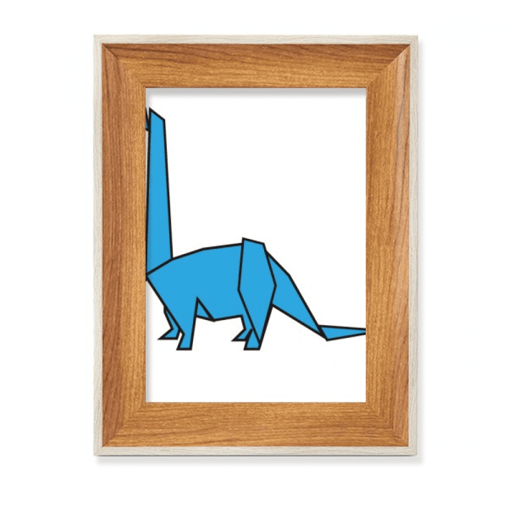 origa dinosaur desktop wooden photo frame display picture art painting ...