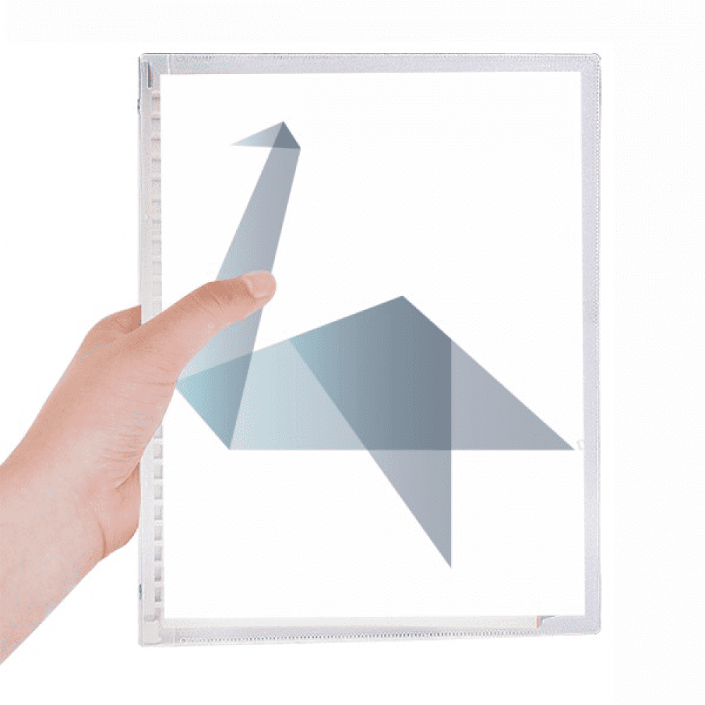 origa duck geometric shape notebook loose diary refillable journal ...