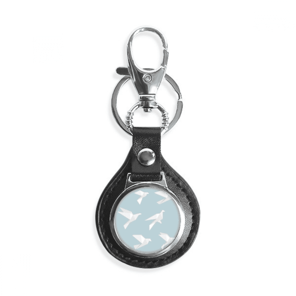 origa pigeon geometric shape key link chain keyholder finder hook metal ...
