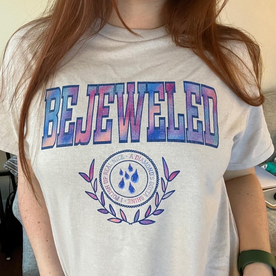 original bejeweled collegiate tee - Walmart.com