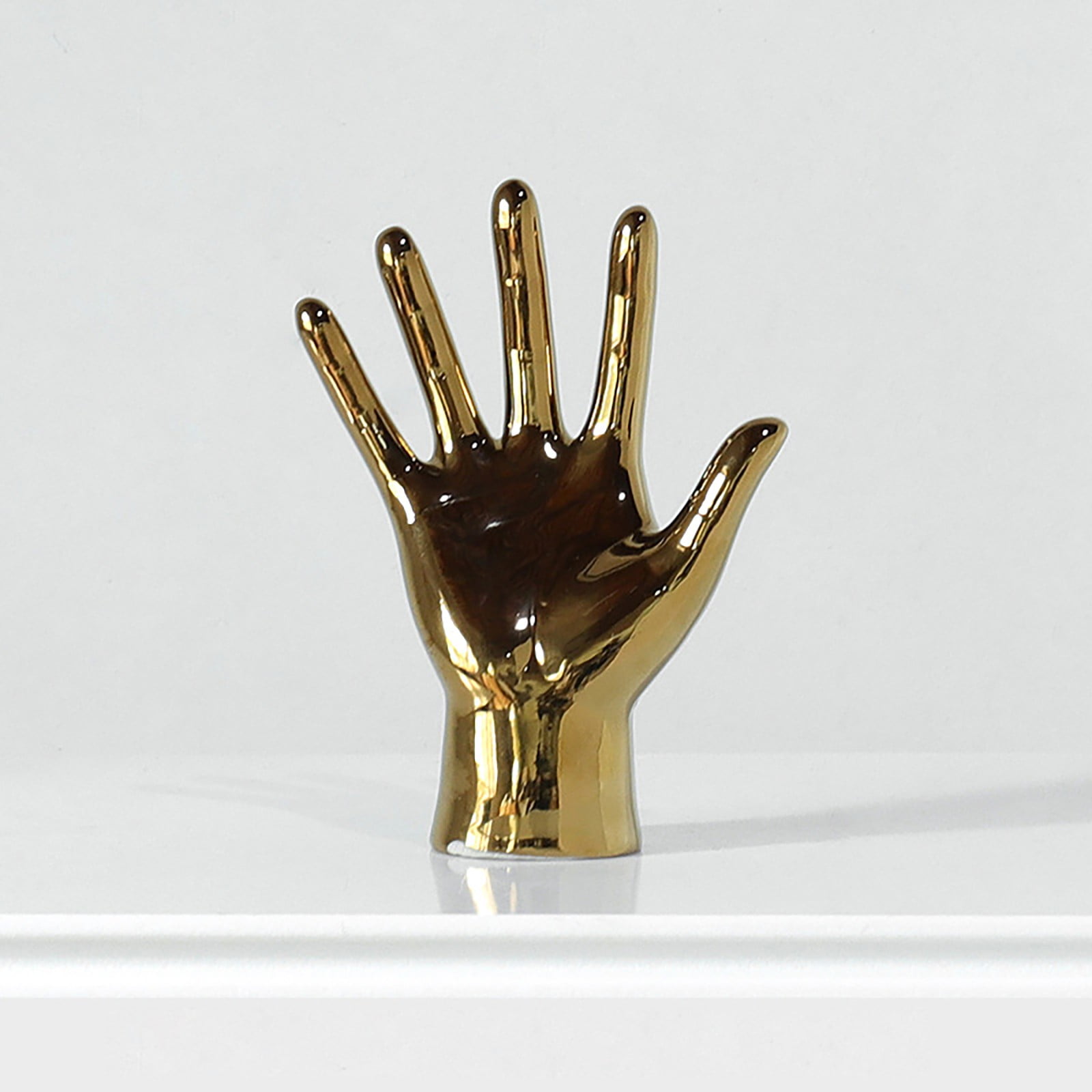 ornament display,Finger Sculpture Decoration Table Ornaments OK Gesture ...