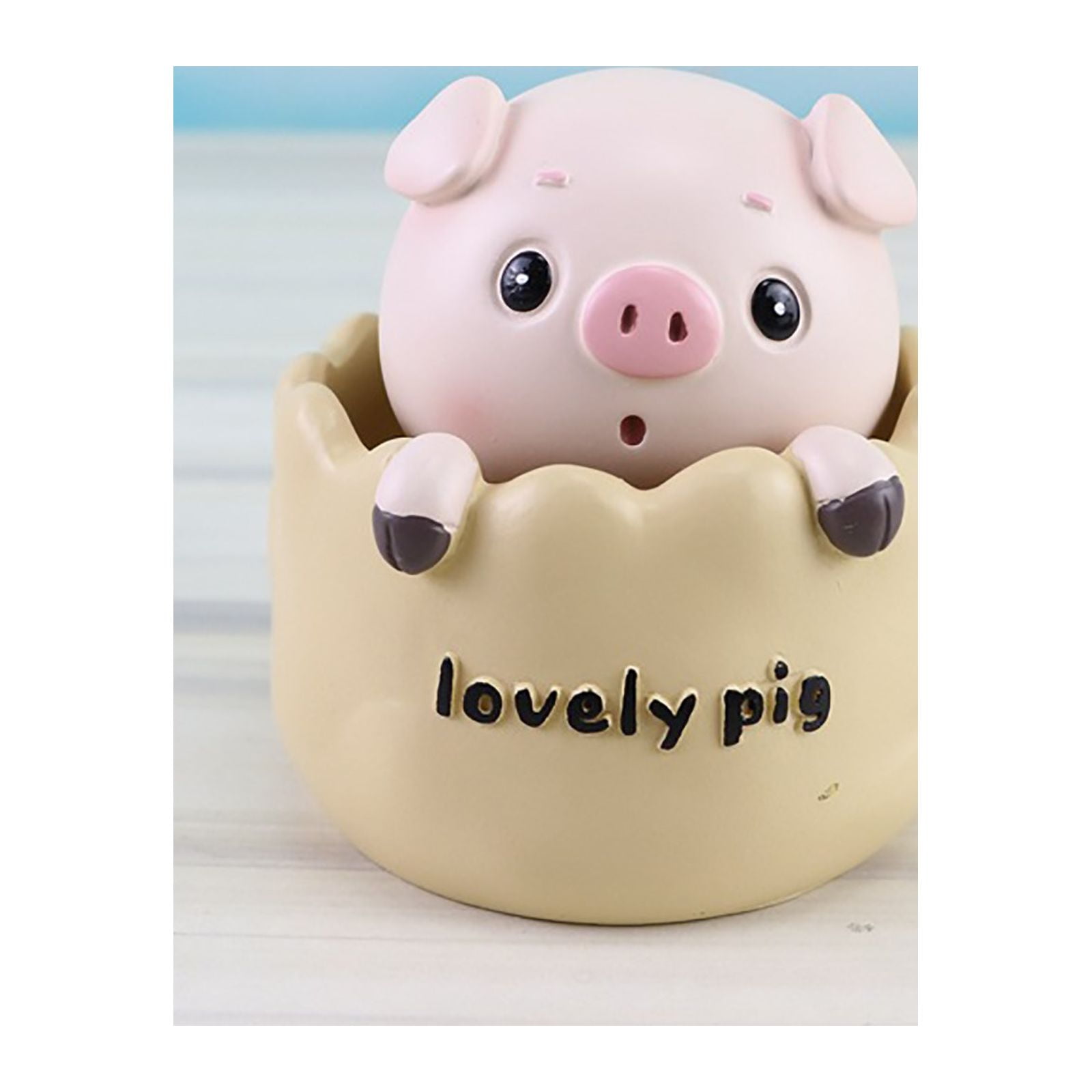 ornament display,Mengmeng Shaking Head Pig Resin Creative And ...