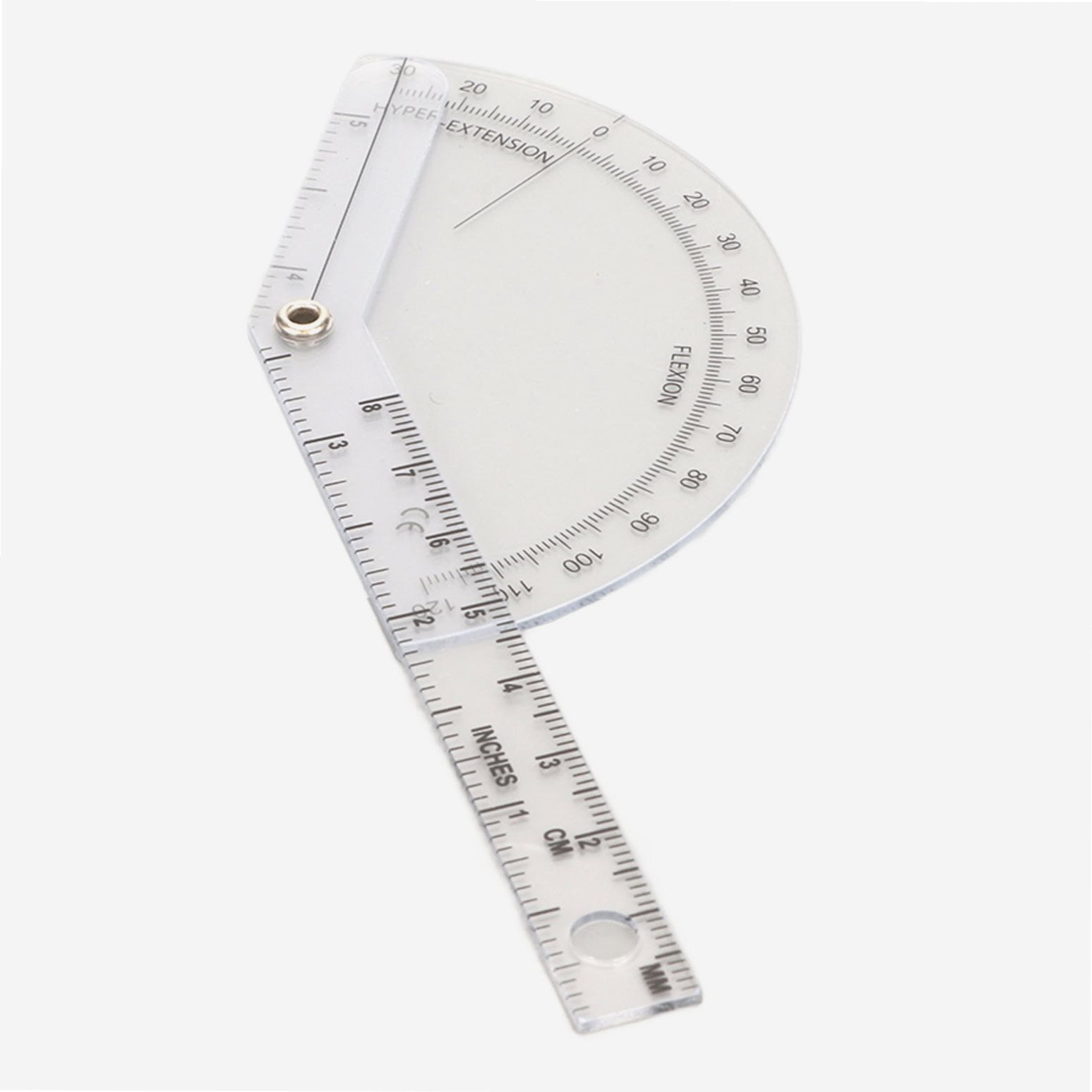 orthopedic protractor transparent and accurate plastic 120-degree range ...