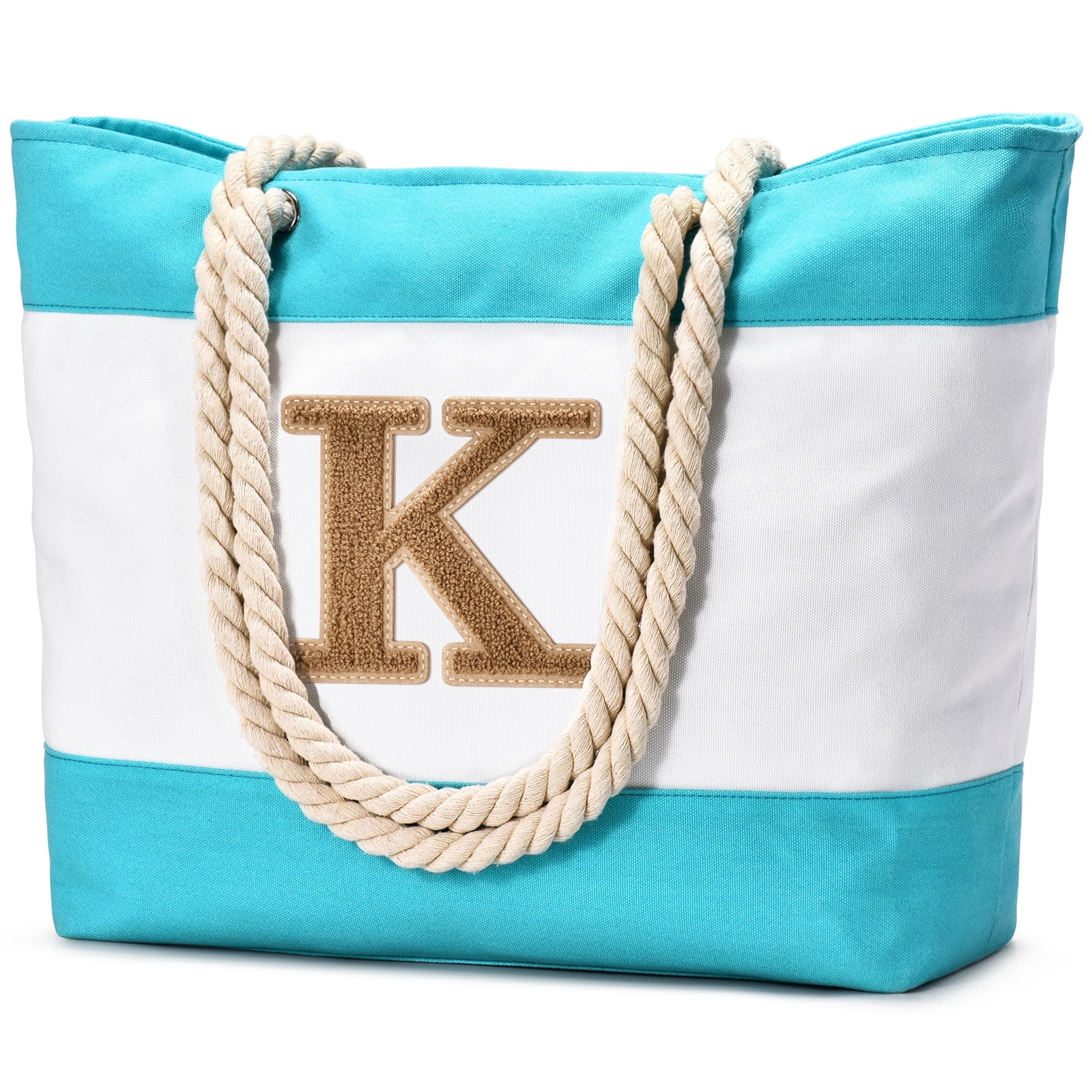 oscaurt Beach Bag Waterproof Tote Bag for Women Large Travel Bag ...
