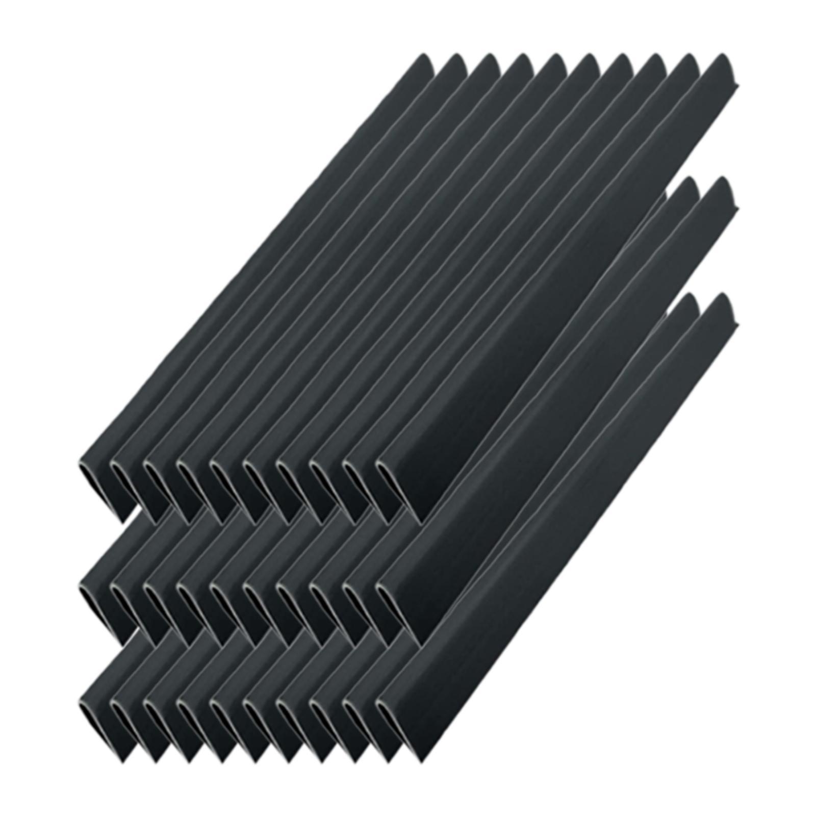 oshhni 30 Pieces Privacy Screen Mounting Clips PVC Easy to Install for ...
