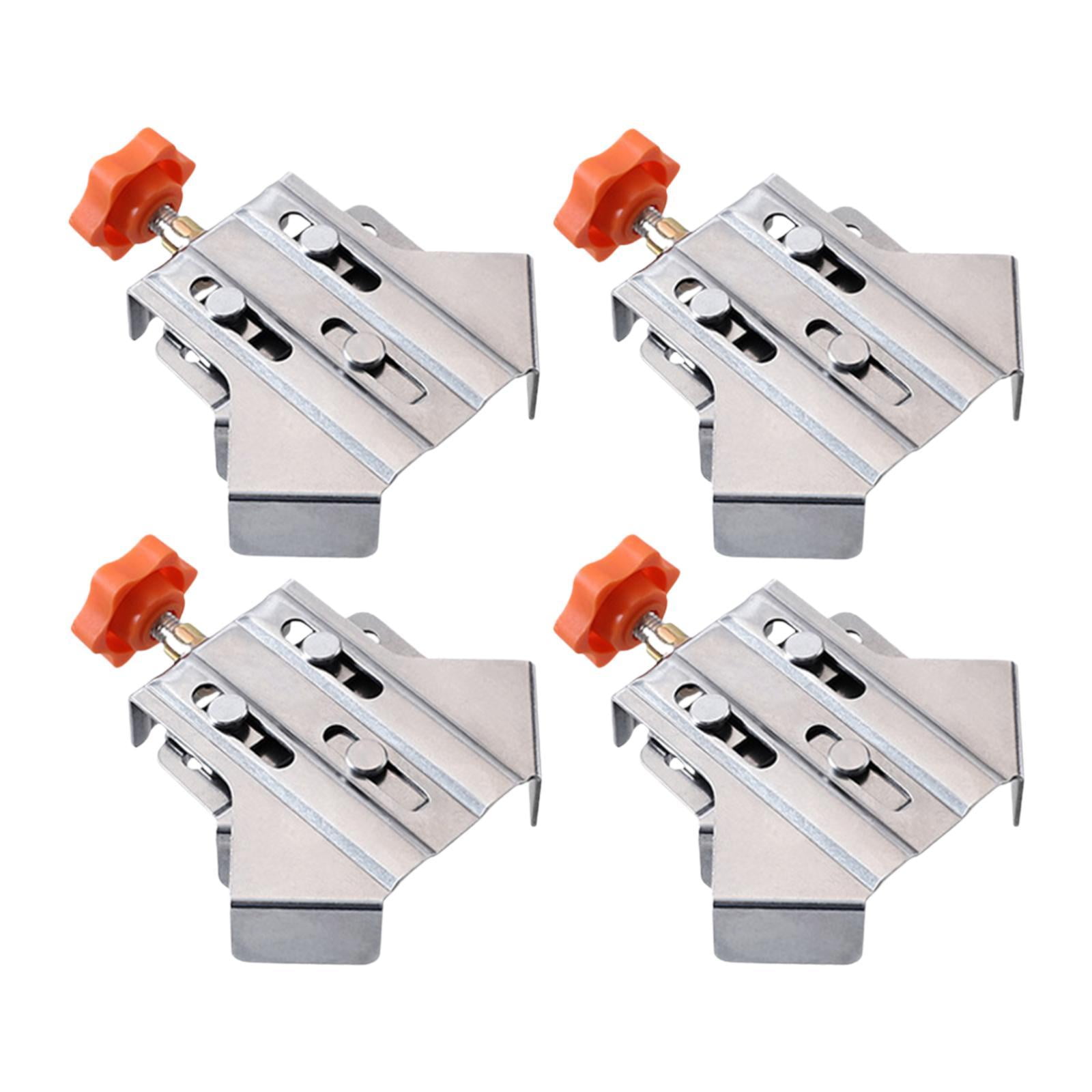 oshhni 4Pcs Corner Clamps Frame Clamps Wood Clamps Adjustable 90 Degree ...