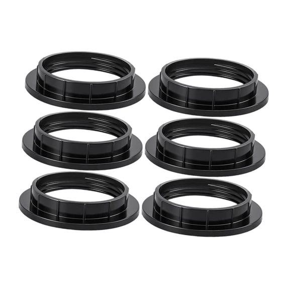 oshhni 6 Pieces E26/E27 Light Socket Shade Rings Retainer Ring for ...