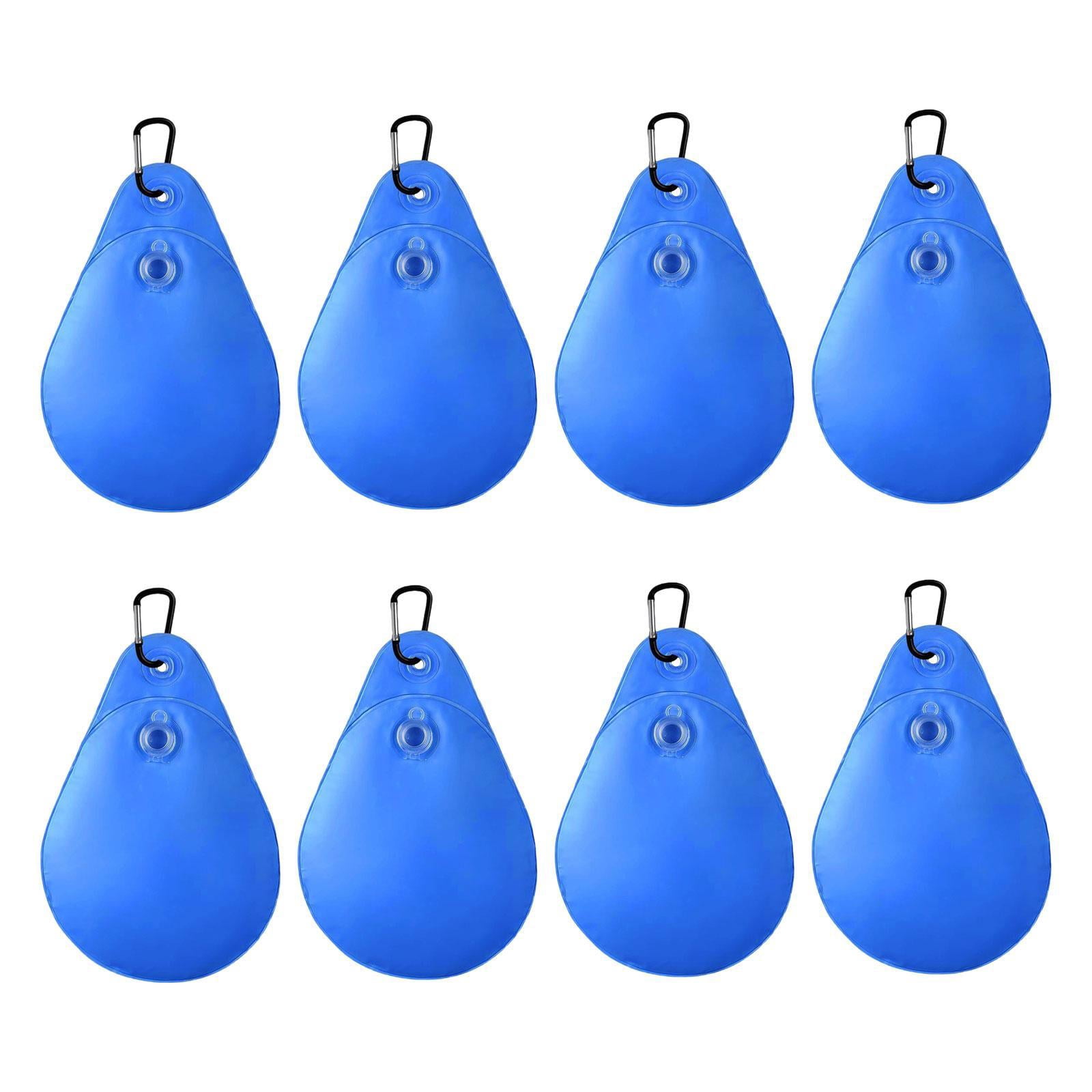 oshhni 8 Pieces Pool Cover Weights with Hooks PVC Thick for ...