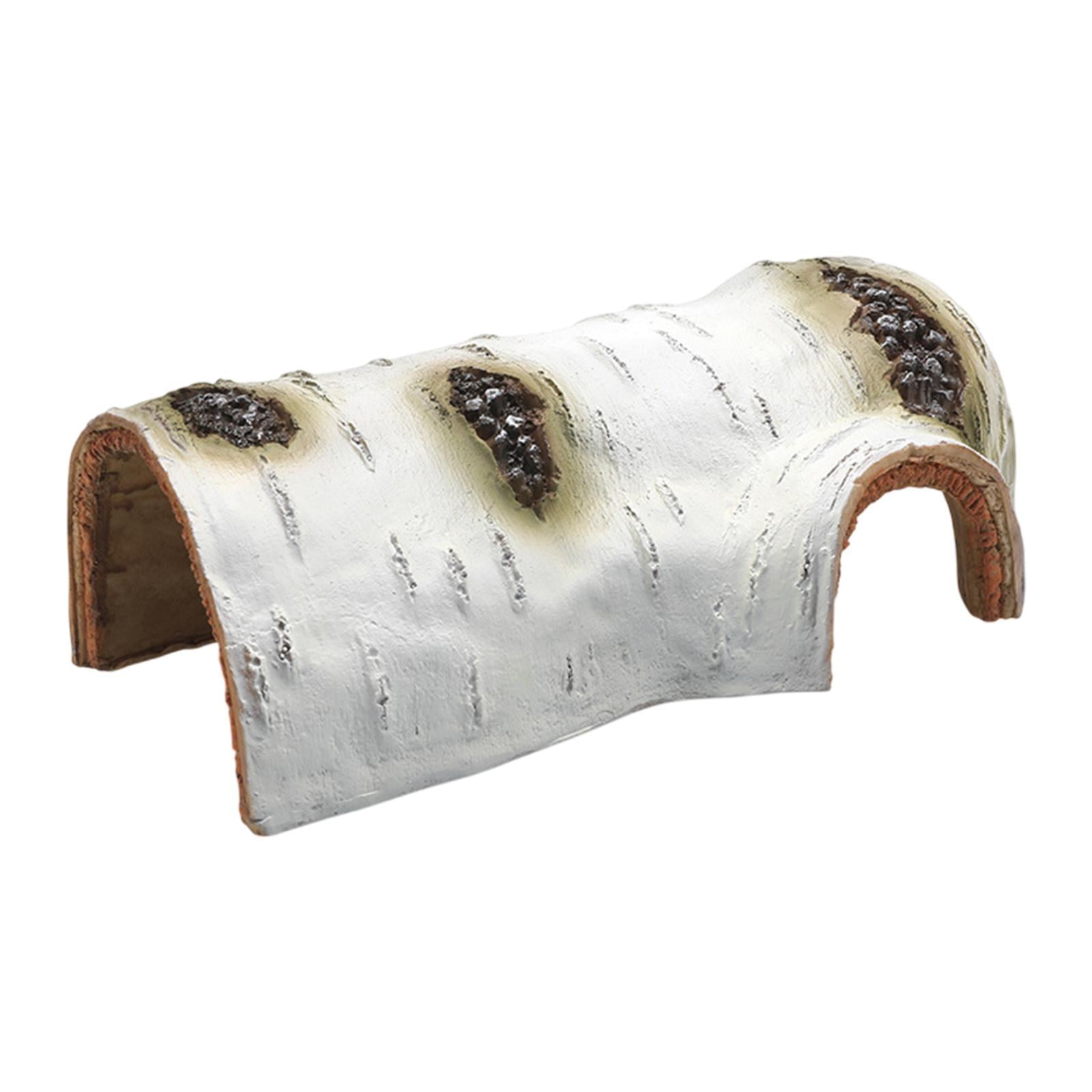 oshhni Aquarium Decoration Betta Hideout Tank Ornament for Lizards ...