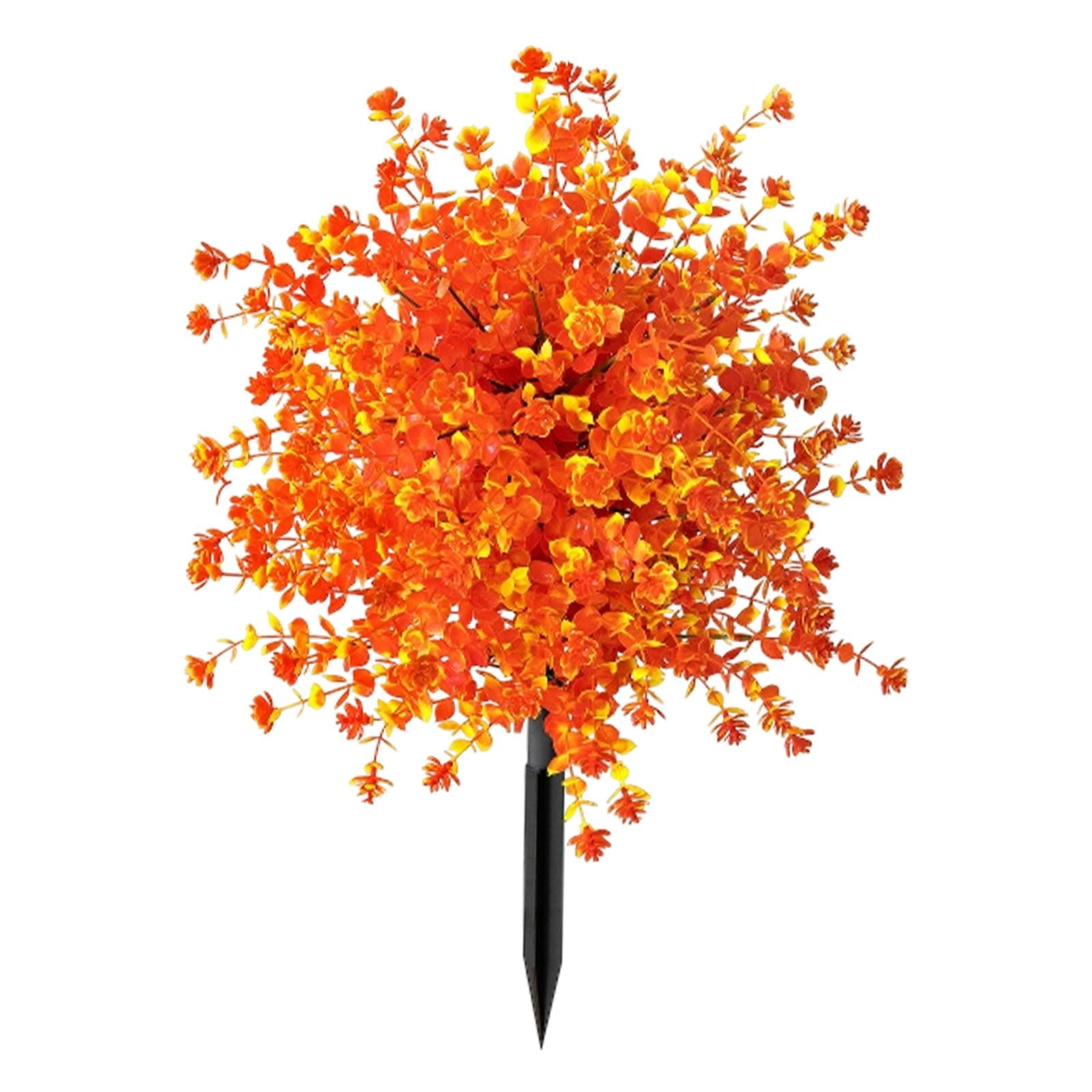 oshhni Artificial Plants Garden Stake Fake Plants for Thanksgiving Day ...