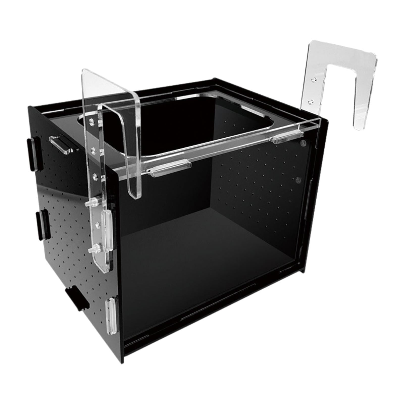 oshhni Breeder Box Hanging Nursery Sturdy Easy Installation Clear Box for Guppy Clown Betta ...