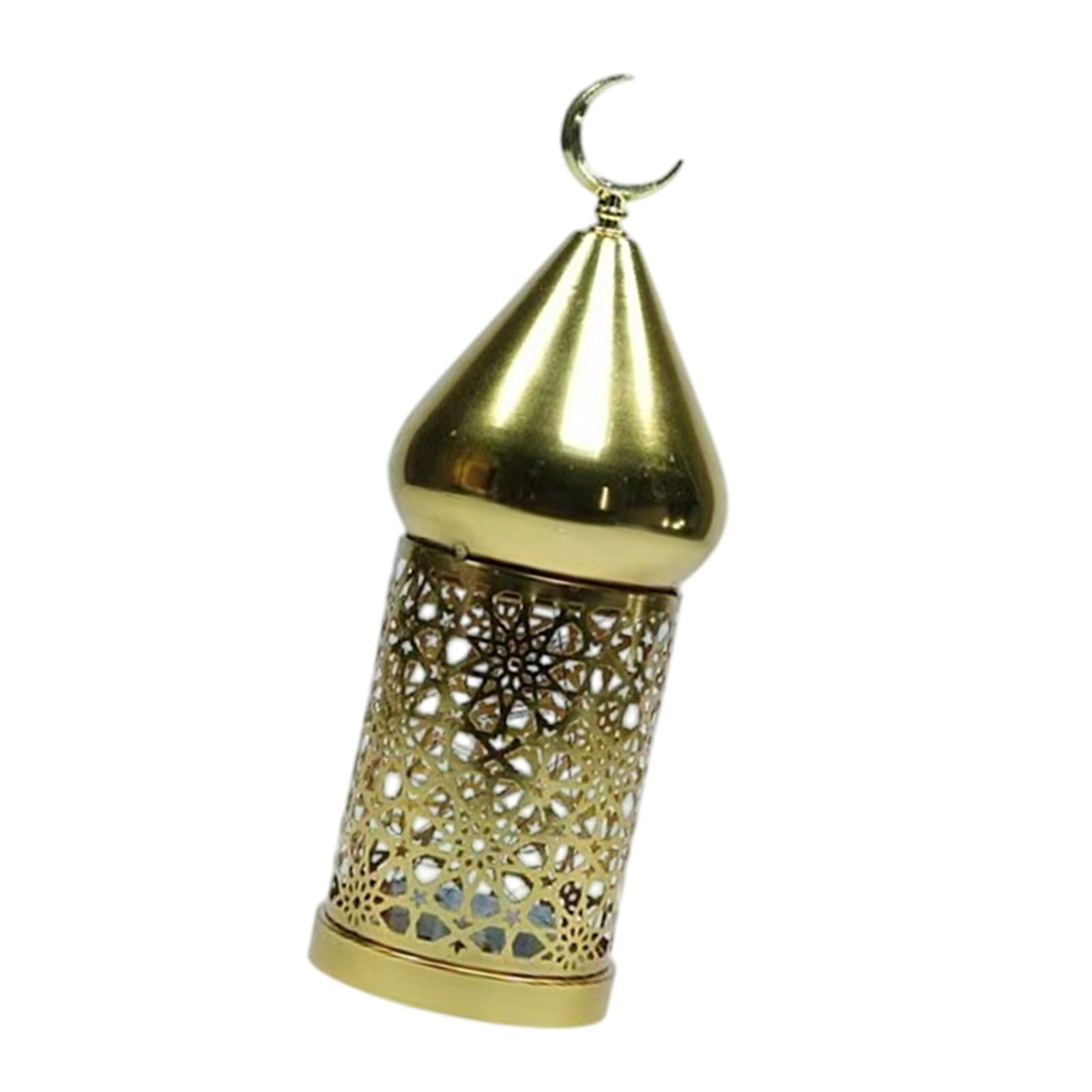 oshhni Candle Lantern Ramadan Decorations Centerpiece Ornate Practical ...