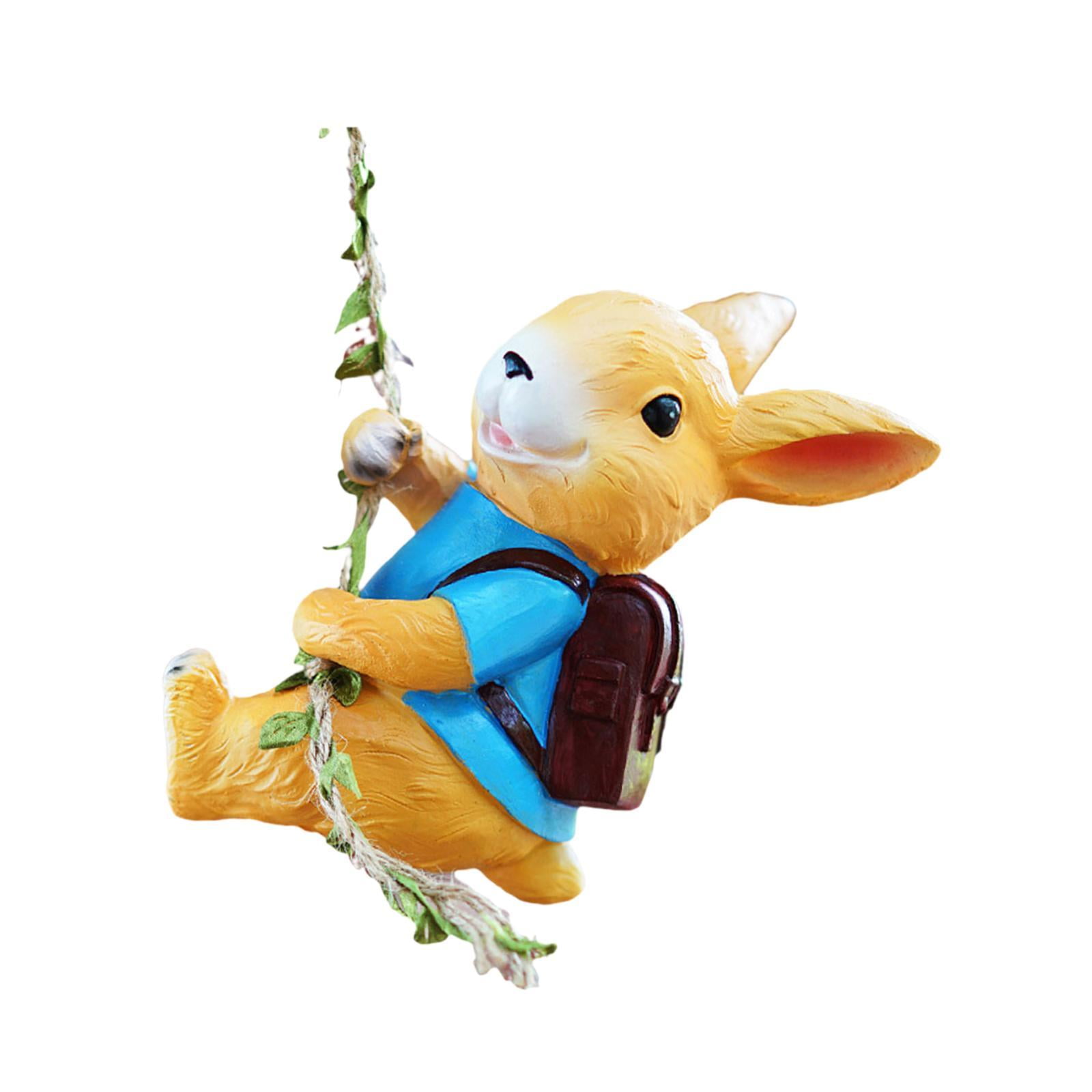 oshhni Climbing Animal Statue Tree Hugger Figure Lawn Ornament Tree ...