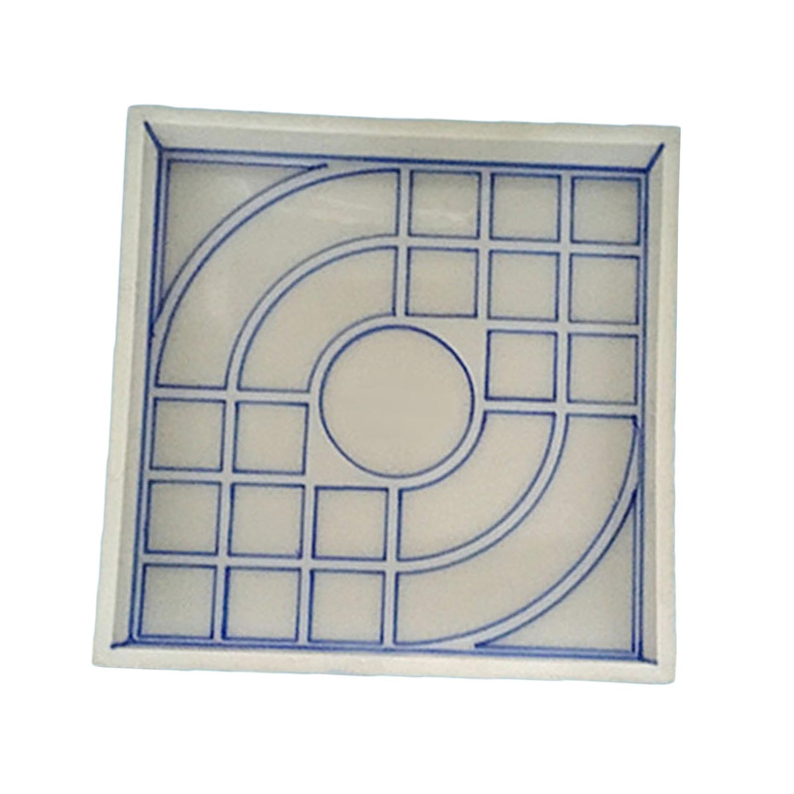 oshhni Concrete Cement Mould Manual Stepping Stone Mould for Garden ...