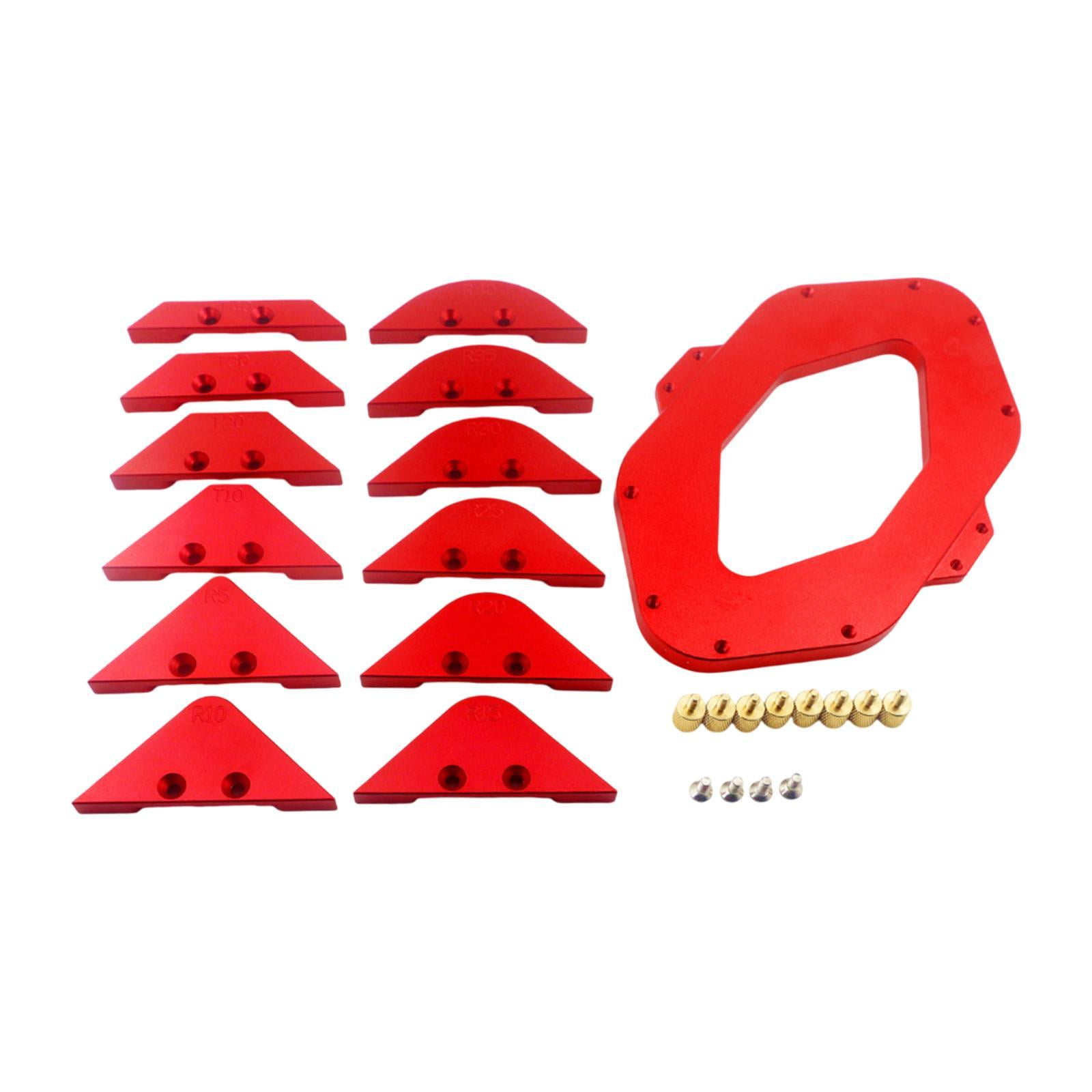 oshhni Corner Routing Template Professional Portable Router Table ...