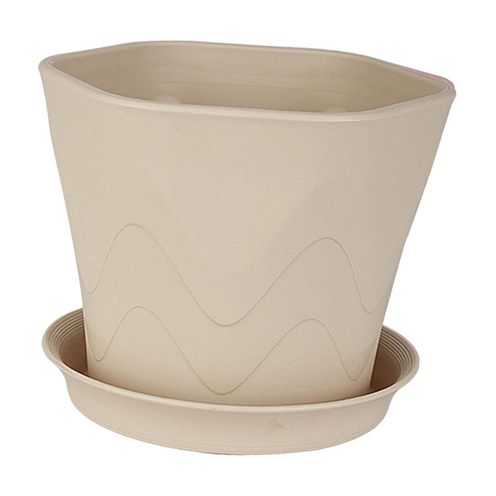 oshhni Flower Box Pot Bonsai Training Pots with Tray Versatile Flower ...