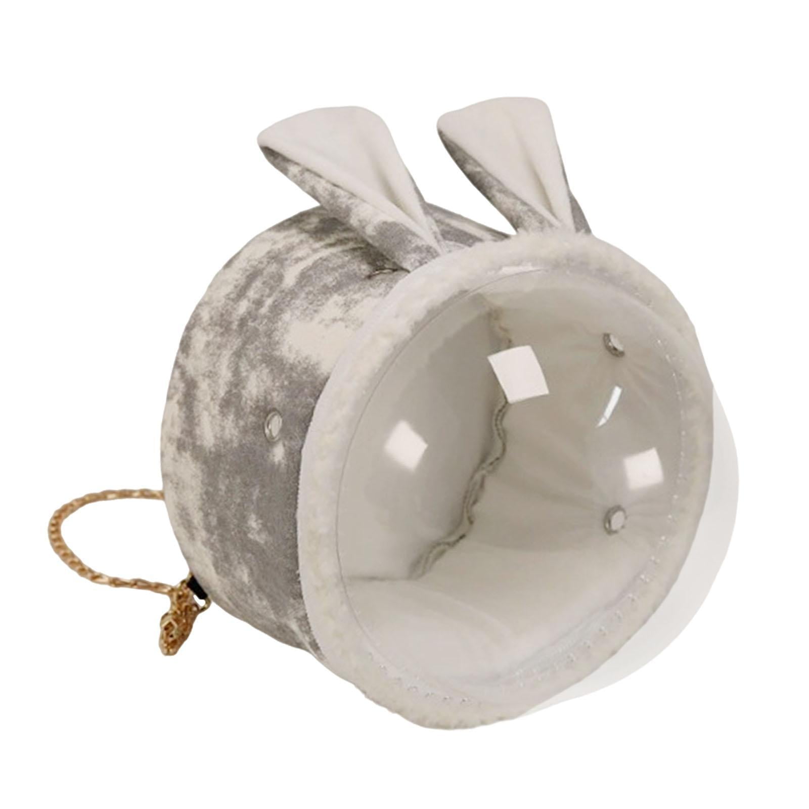 oshhni Guinea Pig Carrier Backpack Lightweight Cage for Bunny Ferrets ...