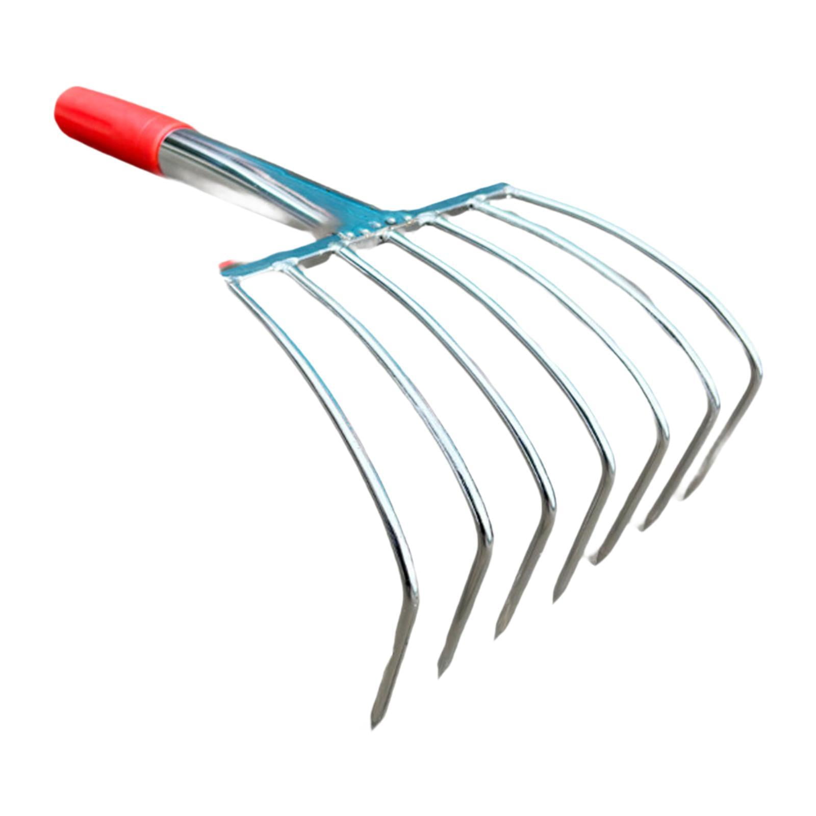 oshhni Hand Rake Small Garden Hand Rake Cultivator Digging for Backyard ...