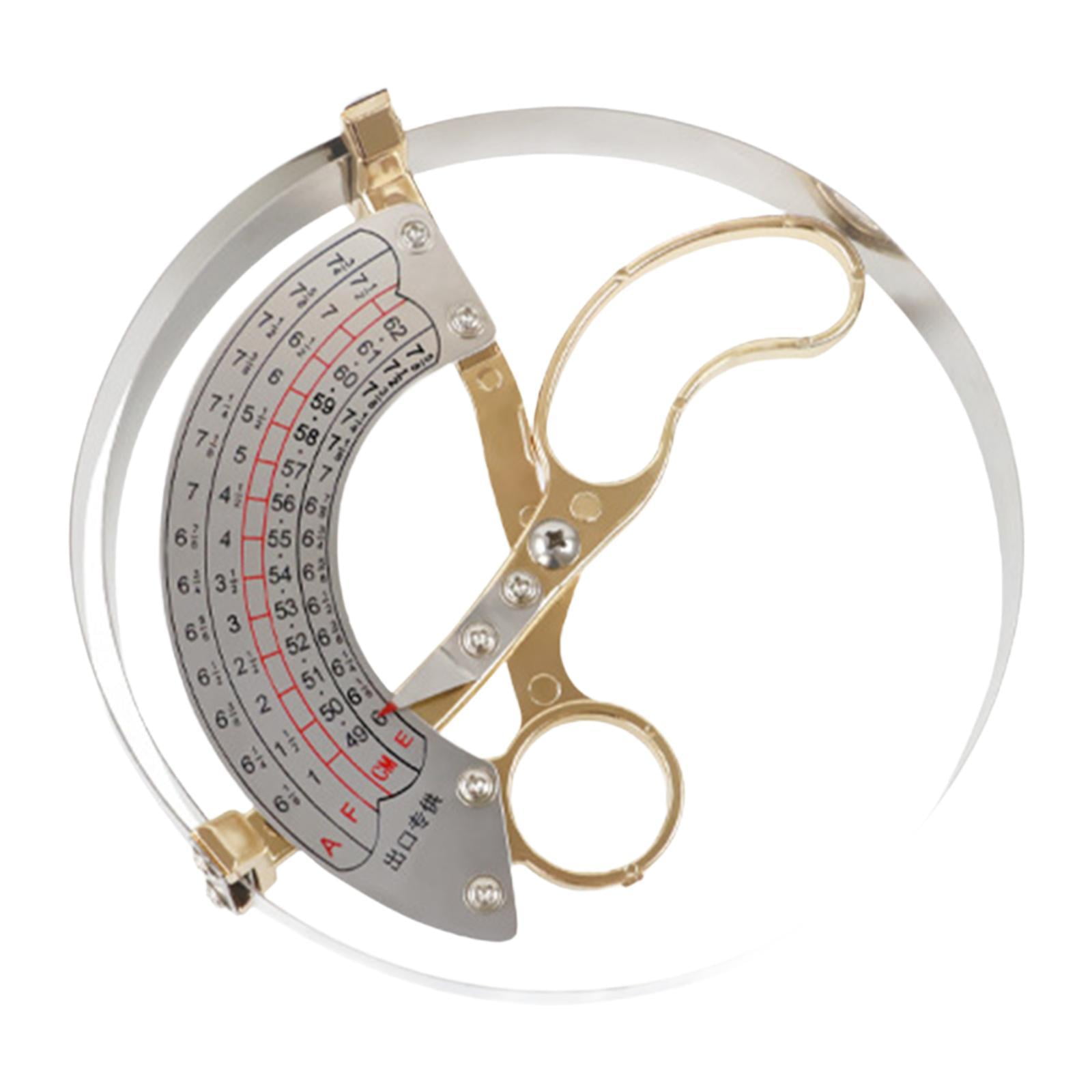 oshhni Hat Ruler Caliper Lightweight Stainless Steel for Head ...