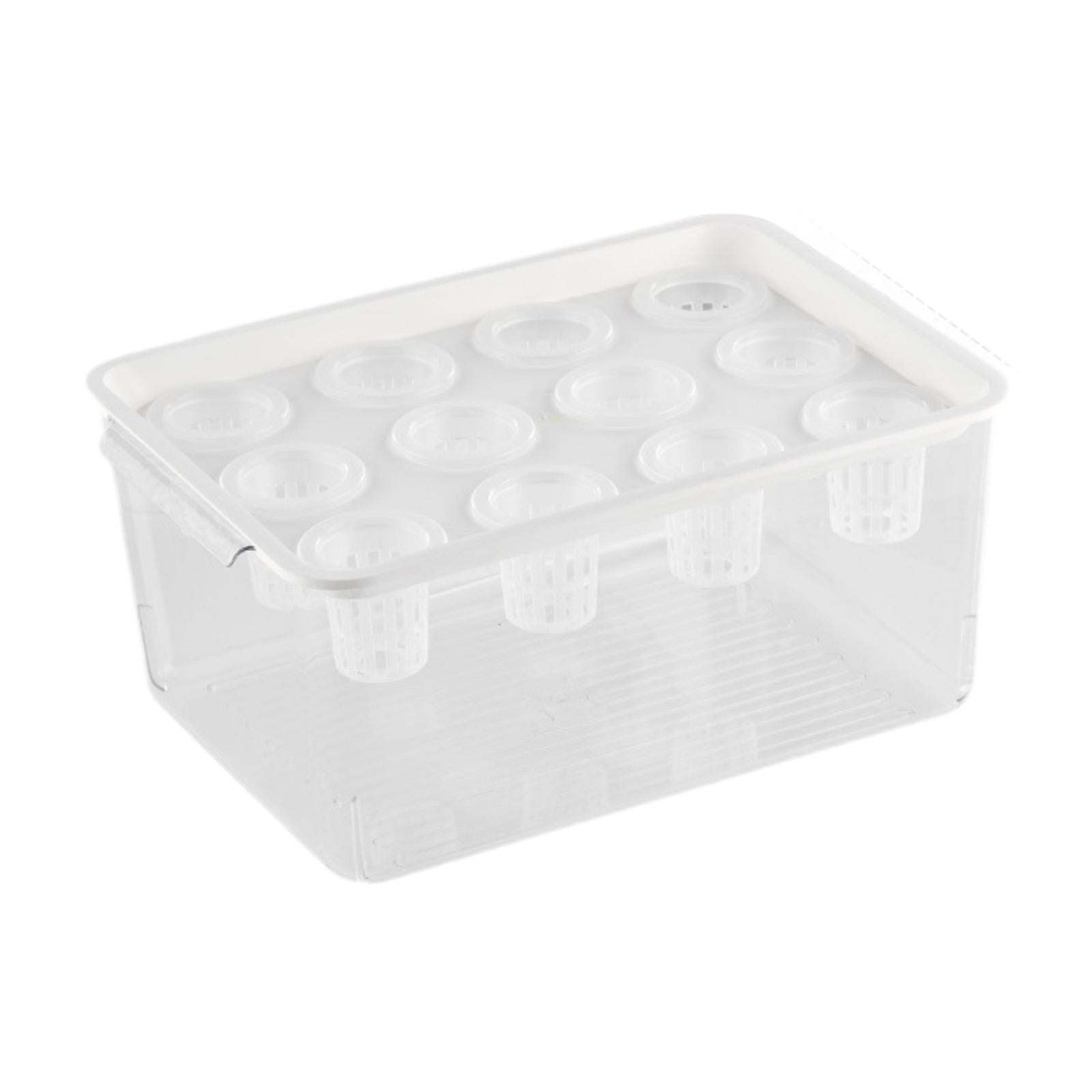 oshhni Hydroponics Grower Box, Hydroponics System Planting Container 12 ...