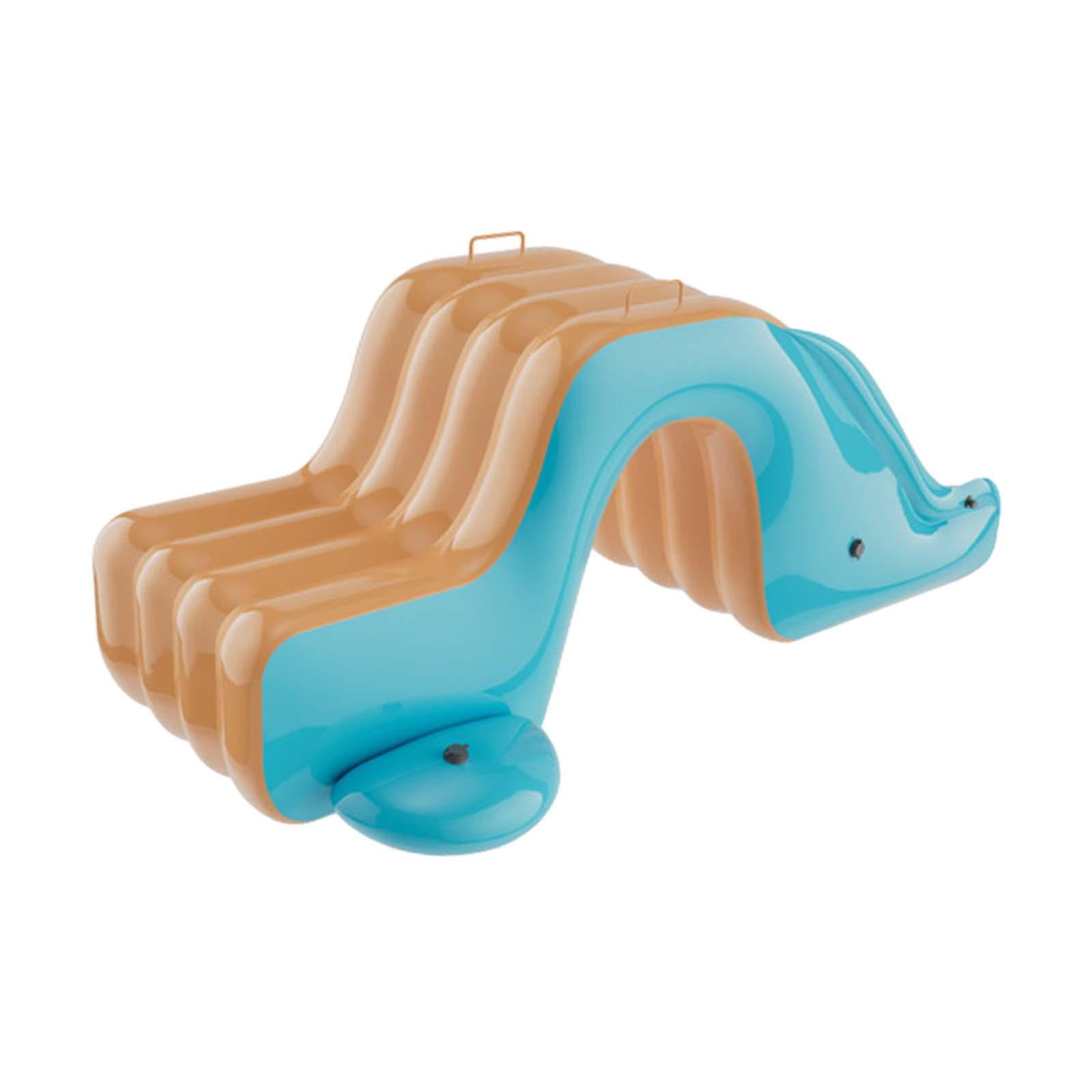 oshhni Inflatable Pool Slide Inflatable Play Center for Yard Summer ...