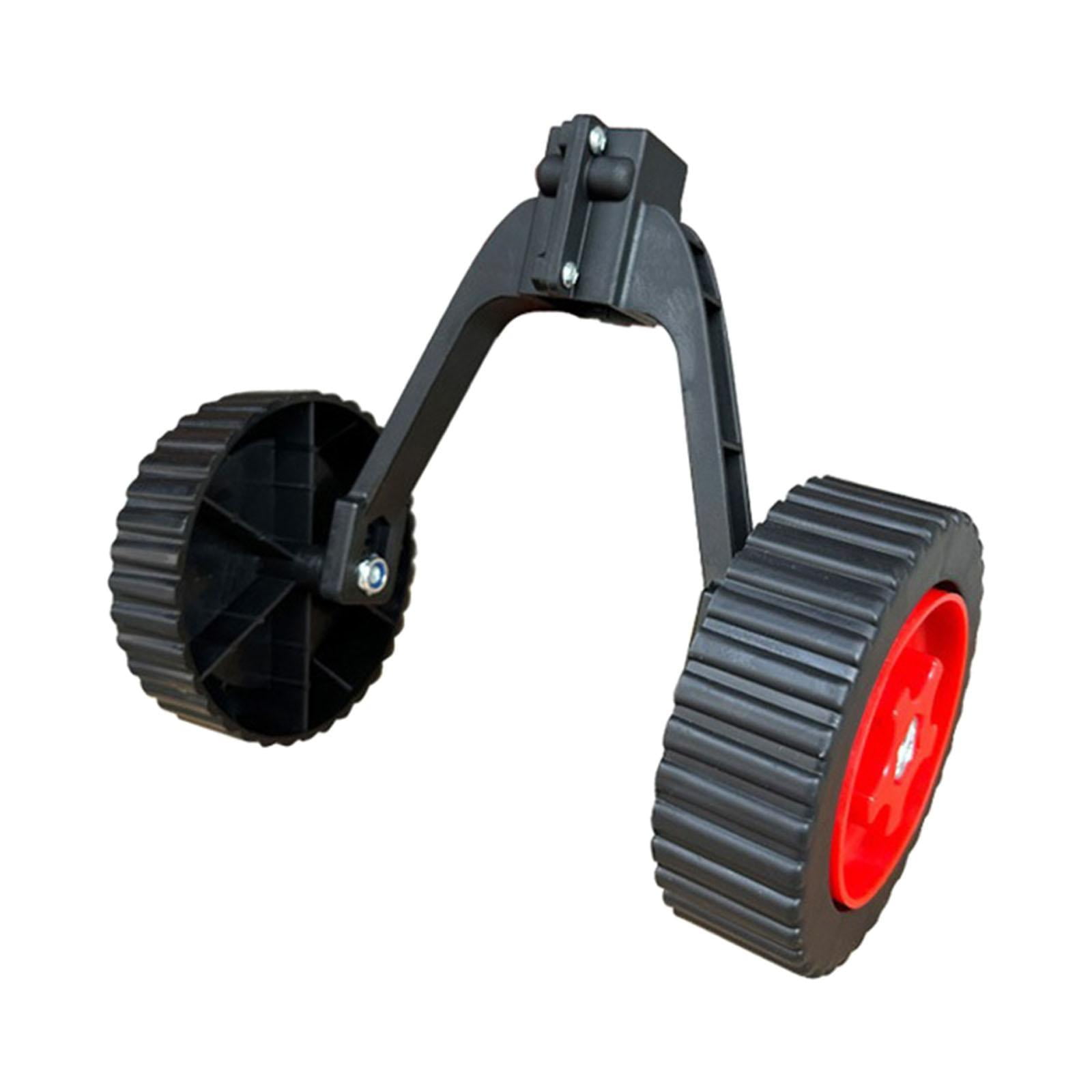 oshhni Lawn Mower Auxiliary Wheels Attachment for Backyard Repairing ...