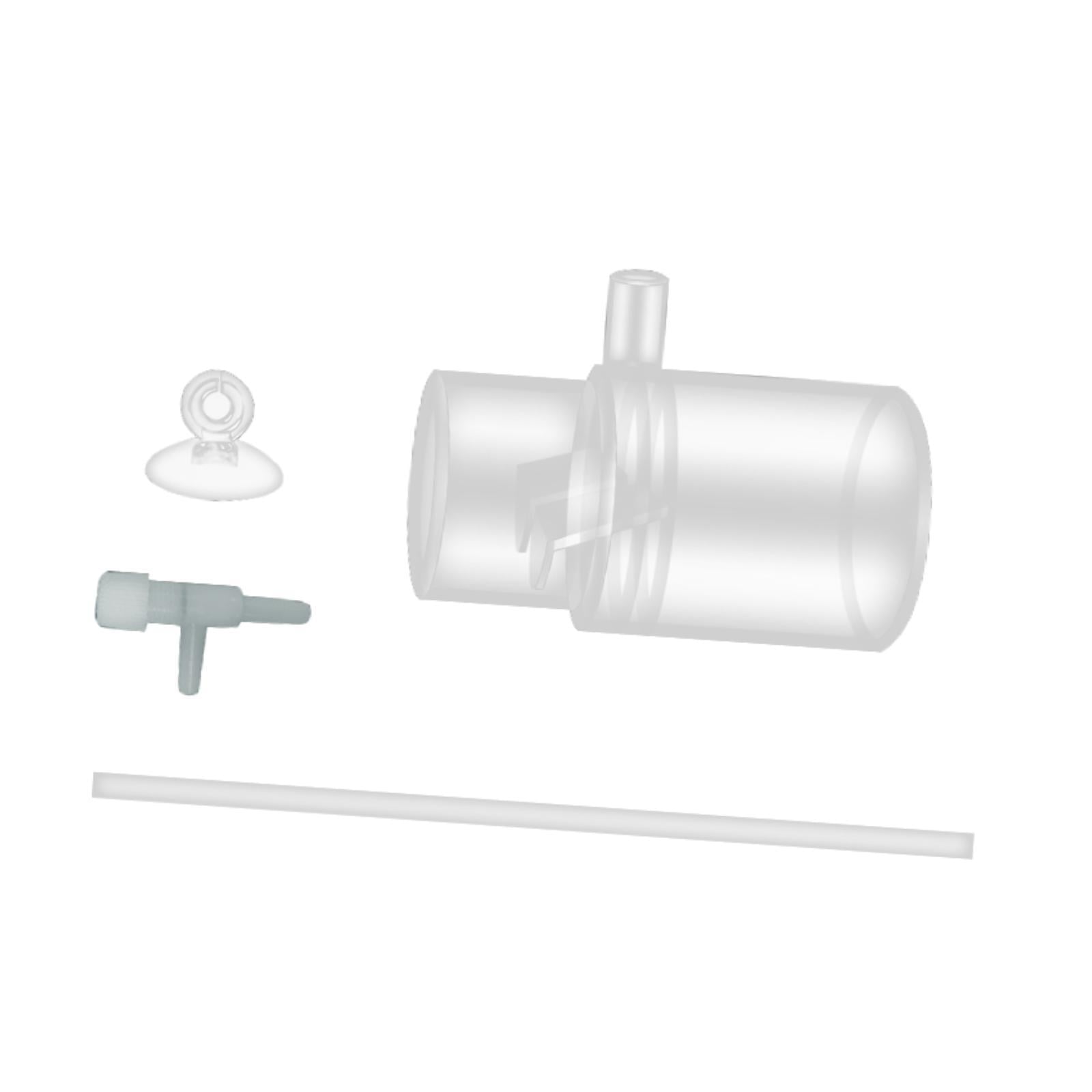 oshhni Oxygen Enrichment Adapter Clear Acrylic Oxygen Connector Water ...