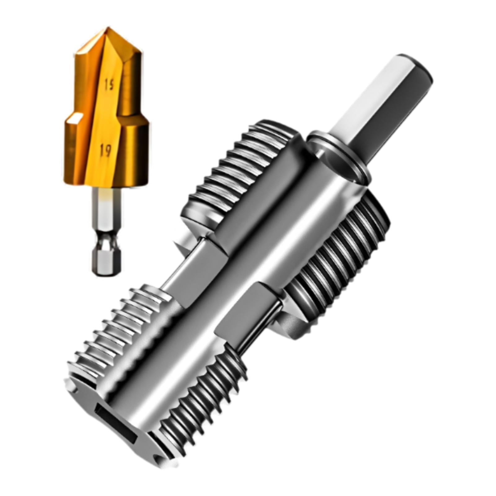 oshhni PVC Pipe Threader 4 Point and 6 Point Accessory for Electric ...