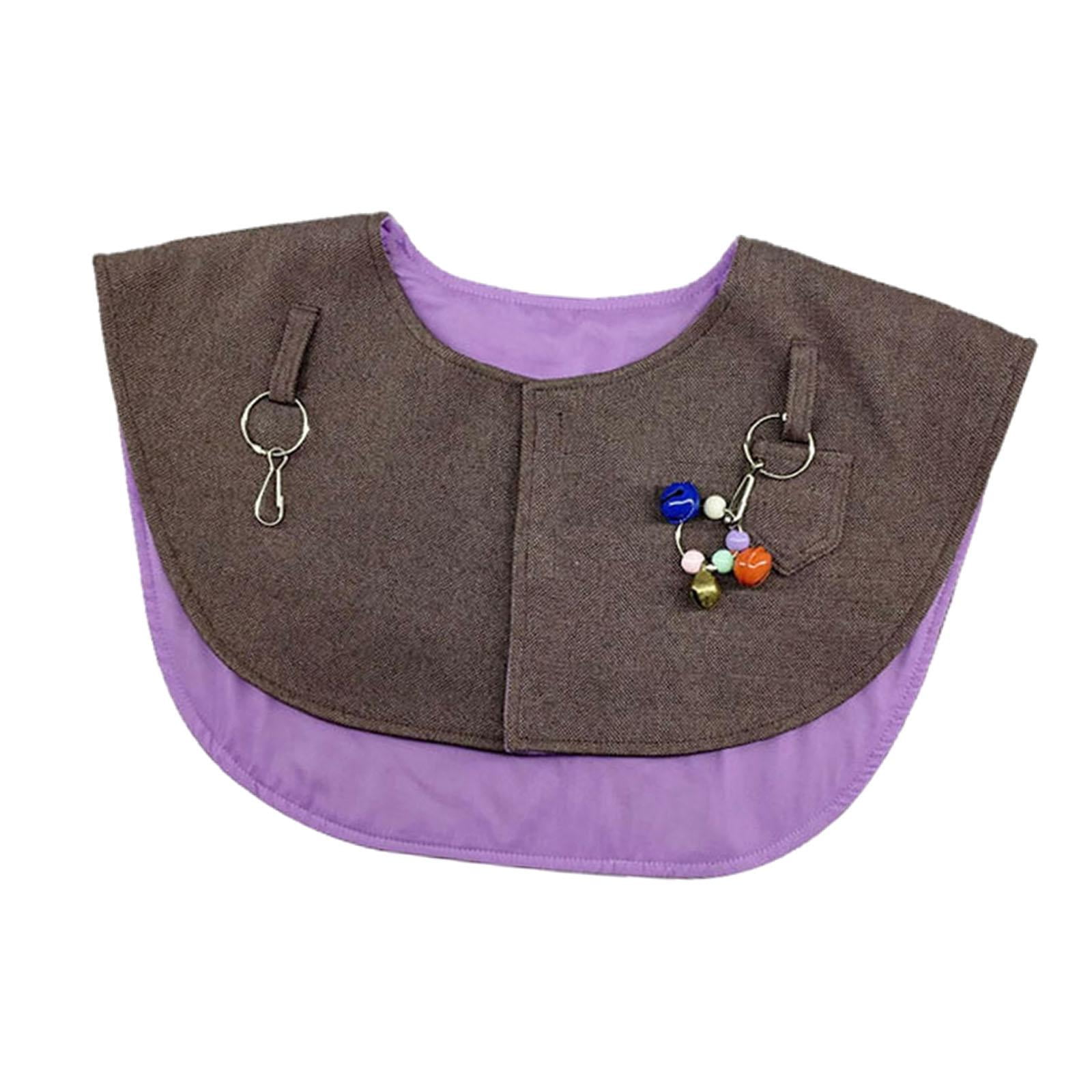 oshhni Parrot Anti Scratch Shoulder Protector Bird Diaper for Lovebirds ...