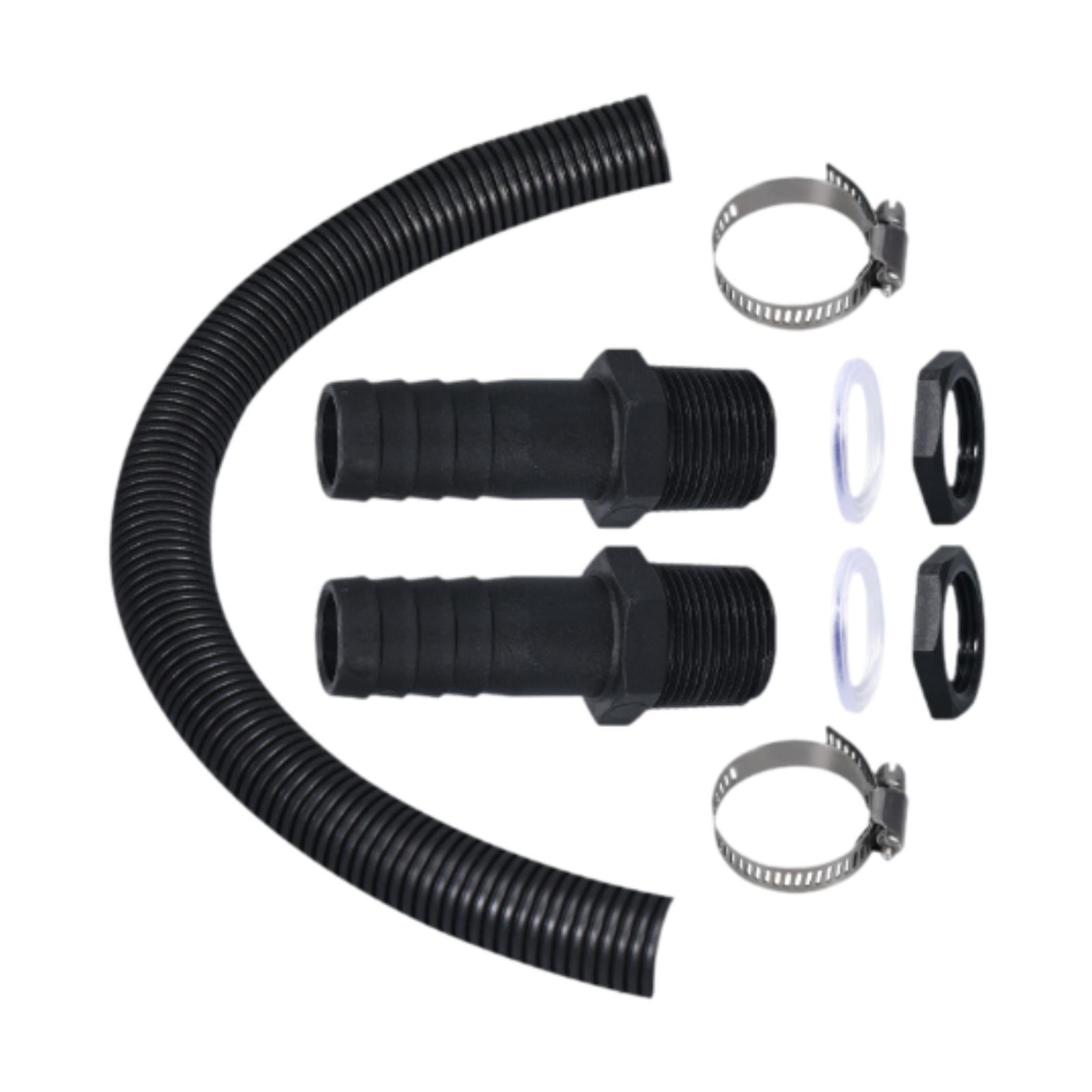 oshhni Rain Barrel Connector Kit Balcony Water Storage Tanks Joining ...