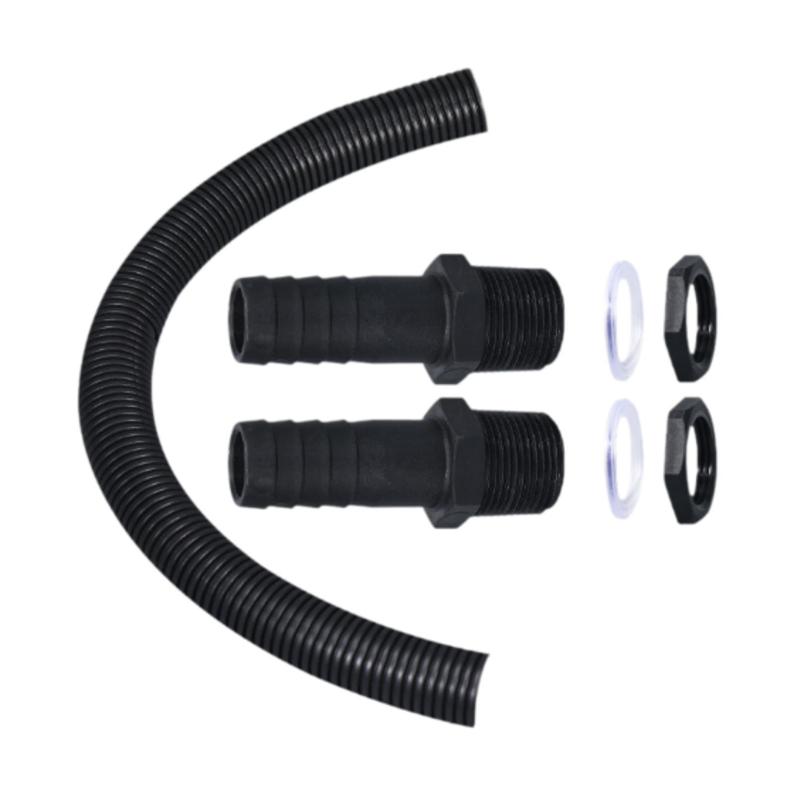 oshhni Rain Barrel Connector Kit Balcony Water Storage Tanks Joining ...