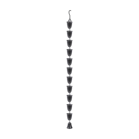 oshhni Rain Chain for Gutter System Outdoor Functional and Decorative ...