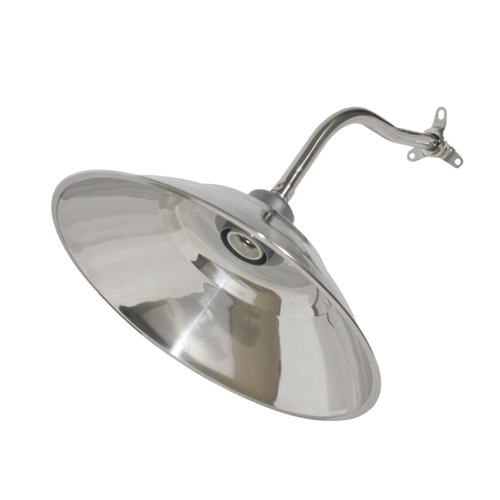 oshhni Stainless Steel Outdoor Light Shade Backyard Garden Simple ...