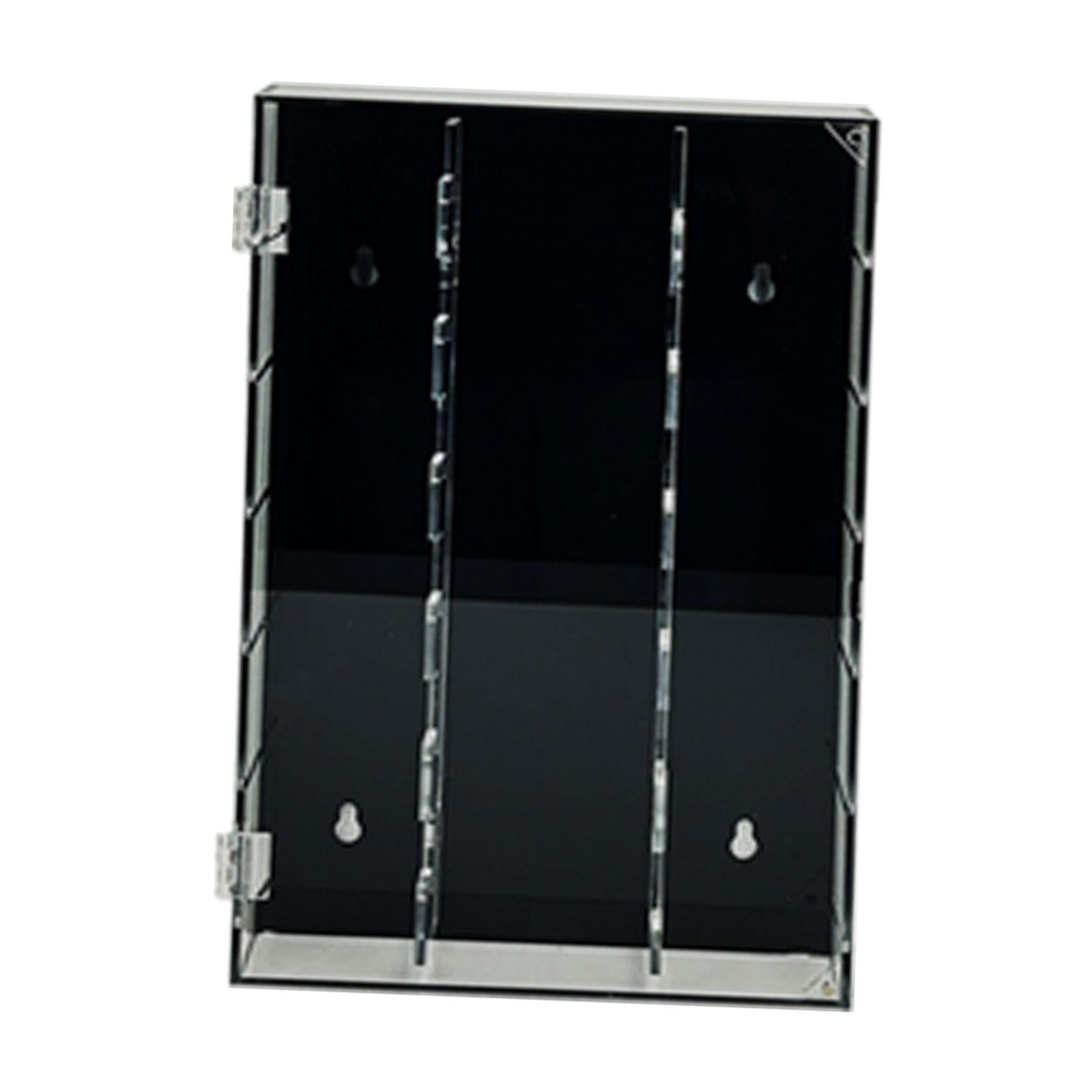 oshhni Tool Display Case Acrylic Desk Display Wall Mounted Tool Storage ...