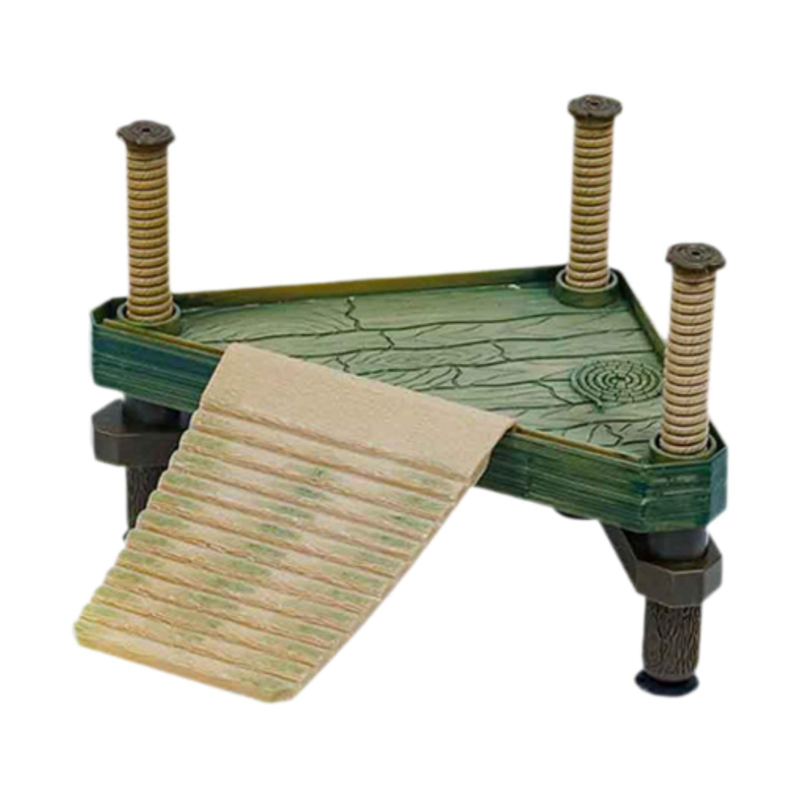 oshhni Turtle Ramp Turtle Resting Reptile Hide Cave Hideouts Turtle ...