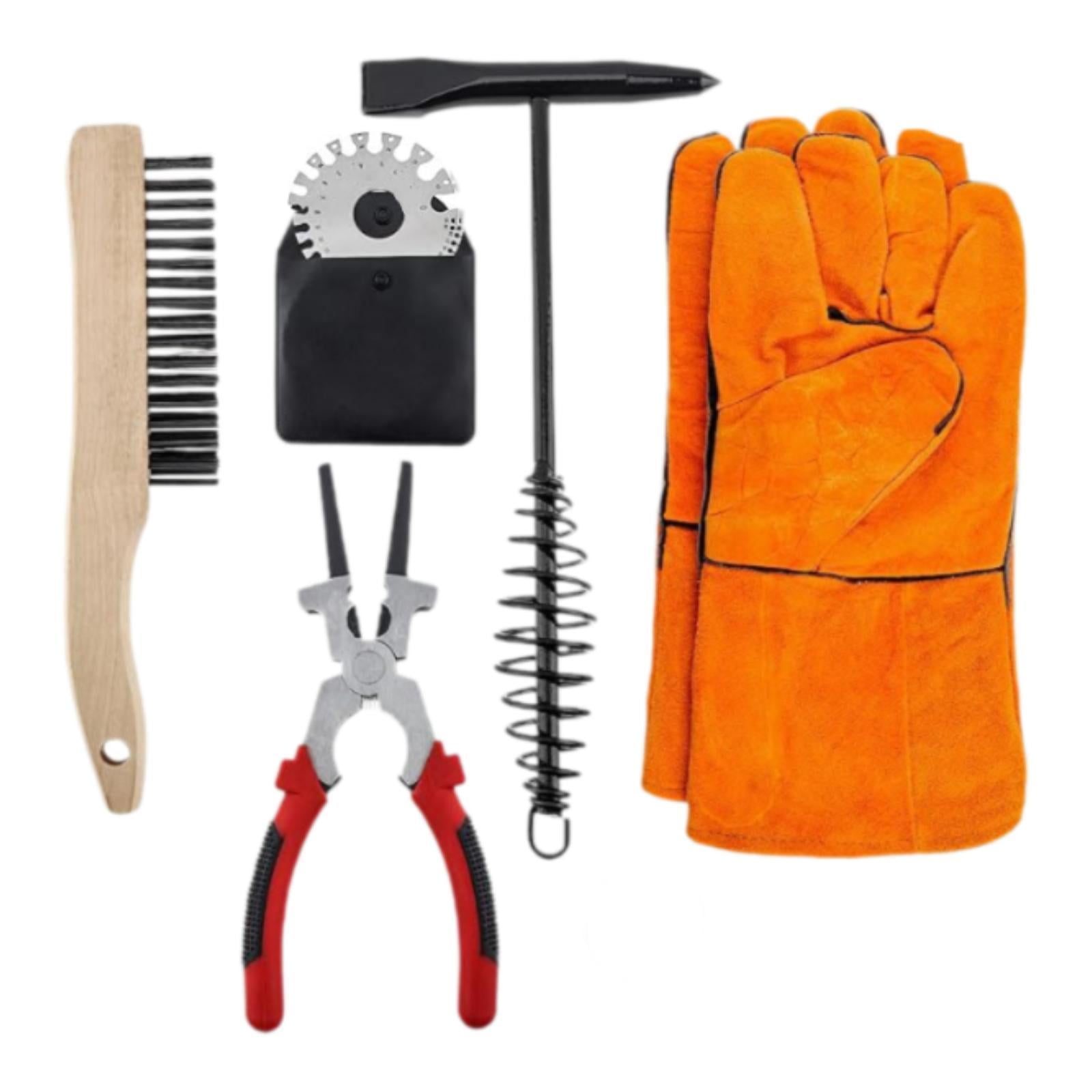 oshhni Welding Slag Removal Tool Set,Welding Chipping Hammer,Wire Brush ...
