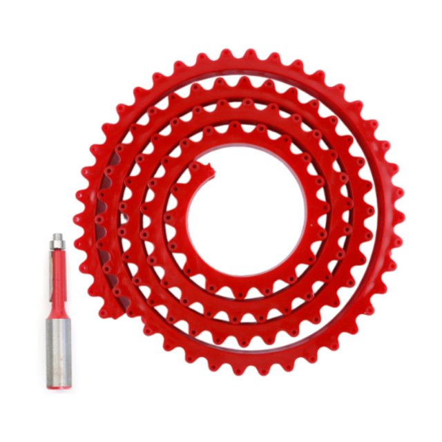 oshhni Woodworking Profiling Strip Adjustable Flexible Curve Guide ...