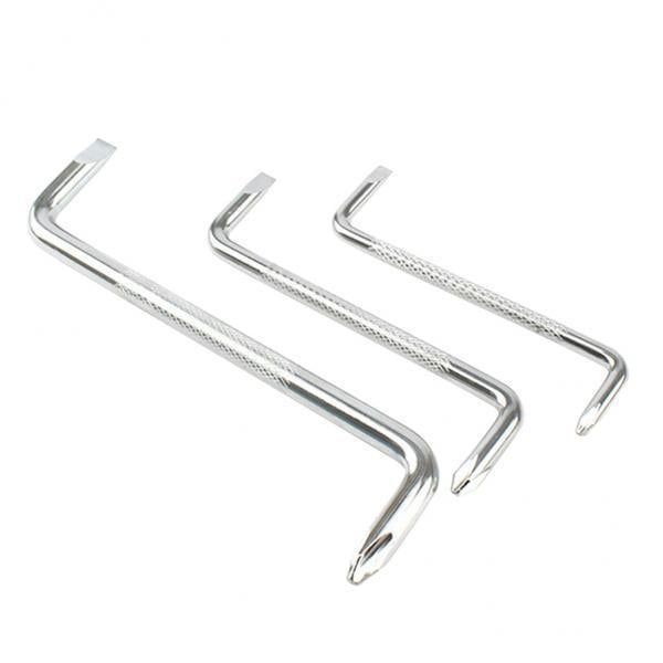 oshhnii 2 X 3-piece, Z-shaped, Offset Screwdriver Set with Short Shaft ...